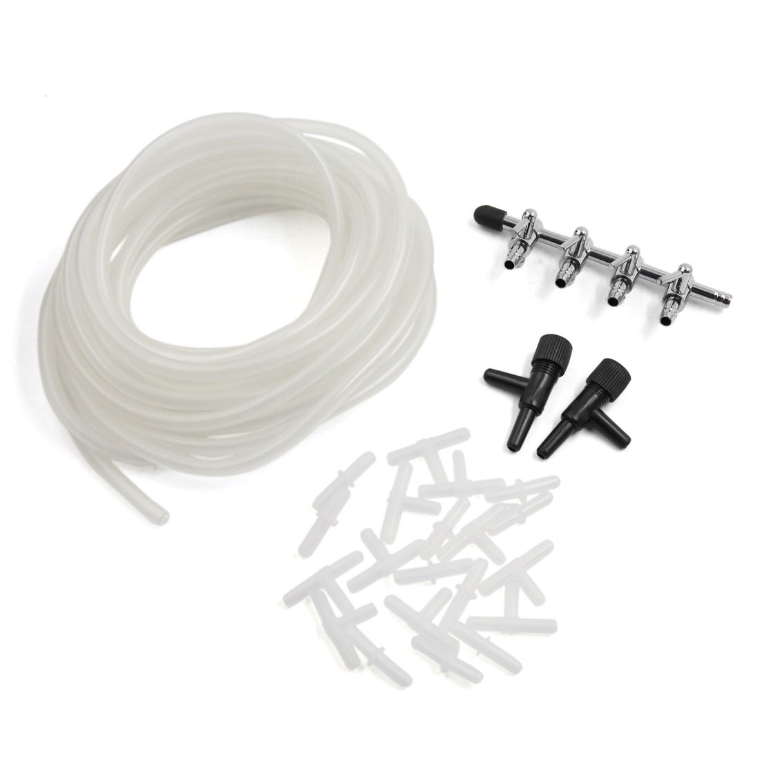 Unique Bargains Airline Tube Control Valve Connectors Aquarium Fish ...