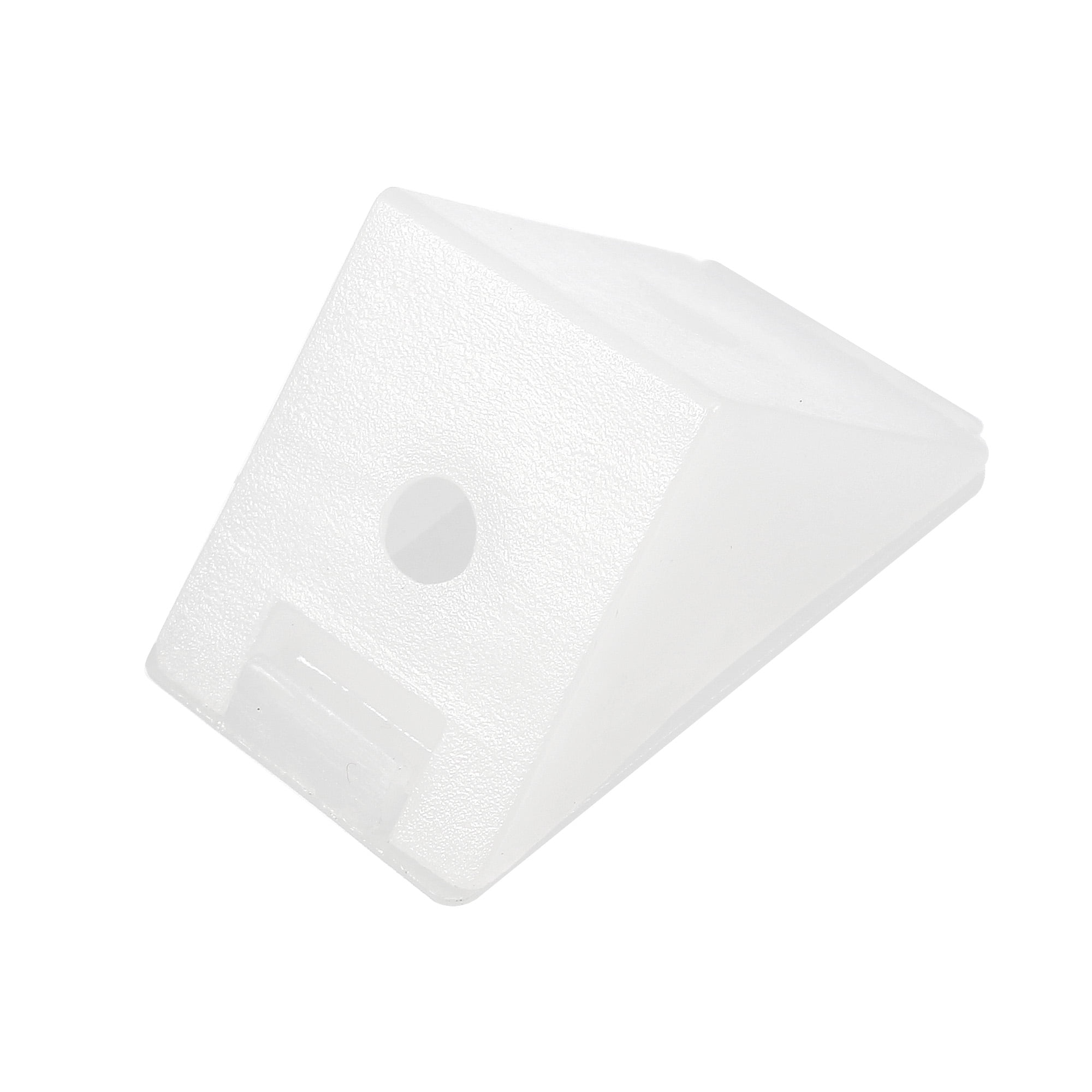 Unique Bargains Angle Brackets with Cove 90 Degree Plastic Corner ...
