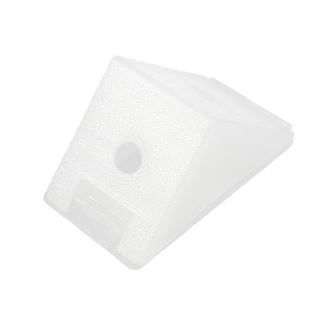 Unique Bargains Angle Brackets with Cove 90 Degree Plastic Corner ...