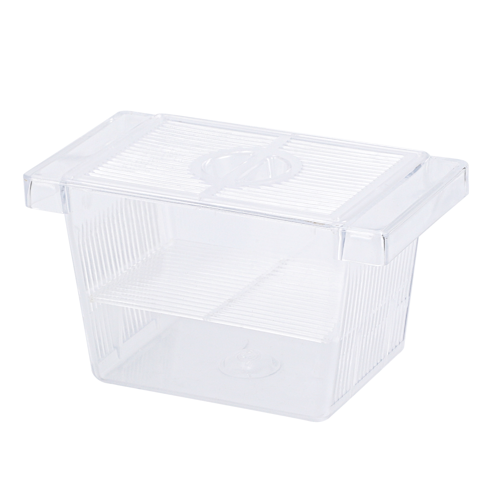 Unique Bargains Aquarium Fish Breeder Box Transparent Fish Breeder ...