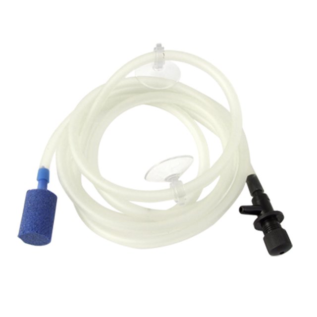 Unique Bargains Aquarium Fish Tank Tube Airstone Vavle Oxygen Set w ...