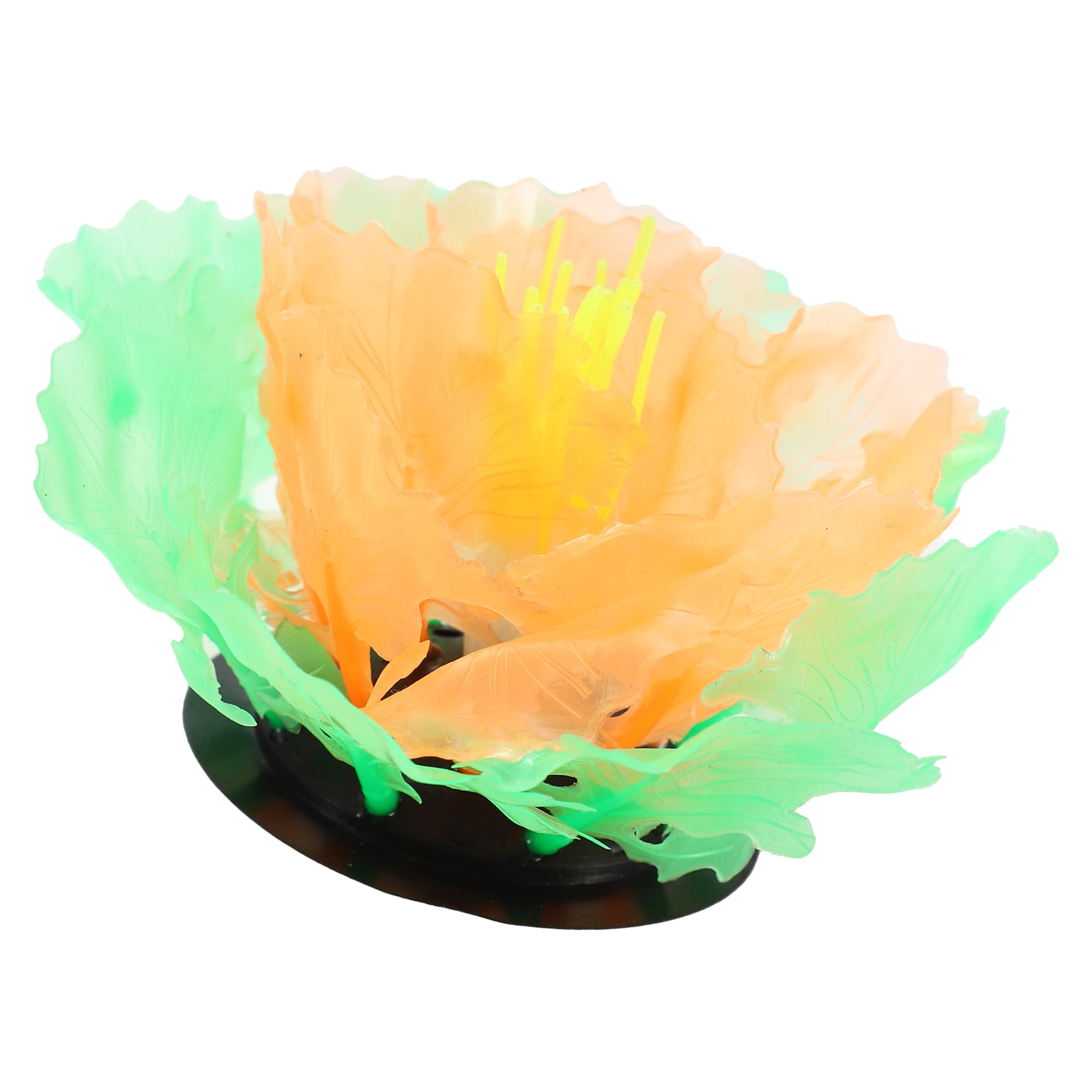 Unique Bargains Aquarium Simulation Coral Aquatic Plant Silicone ...