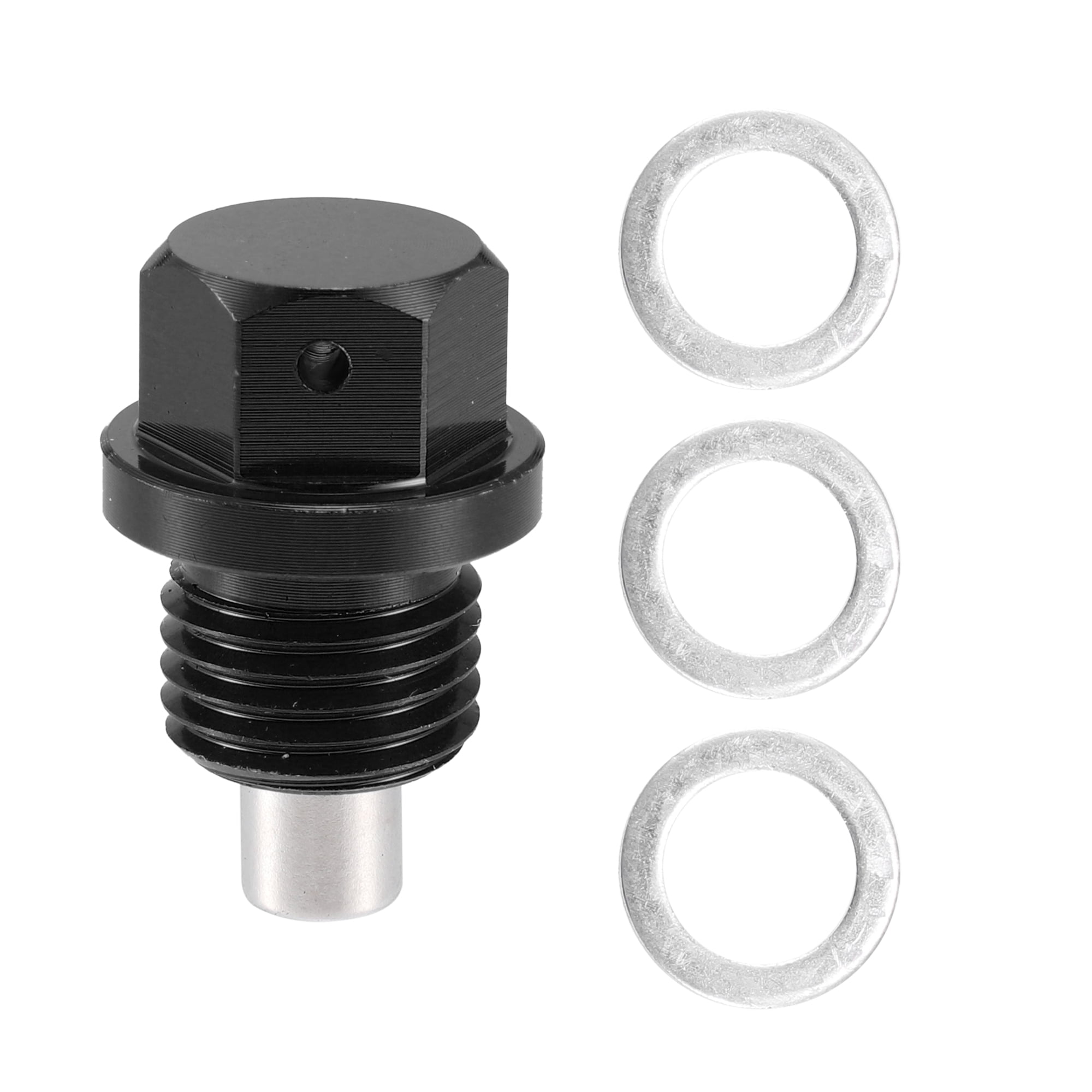 Unique Bargains Auto Engine Oil Drain Plug M14x1.5 w/ Washer Magnetic ...