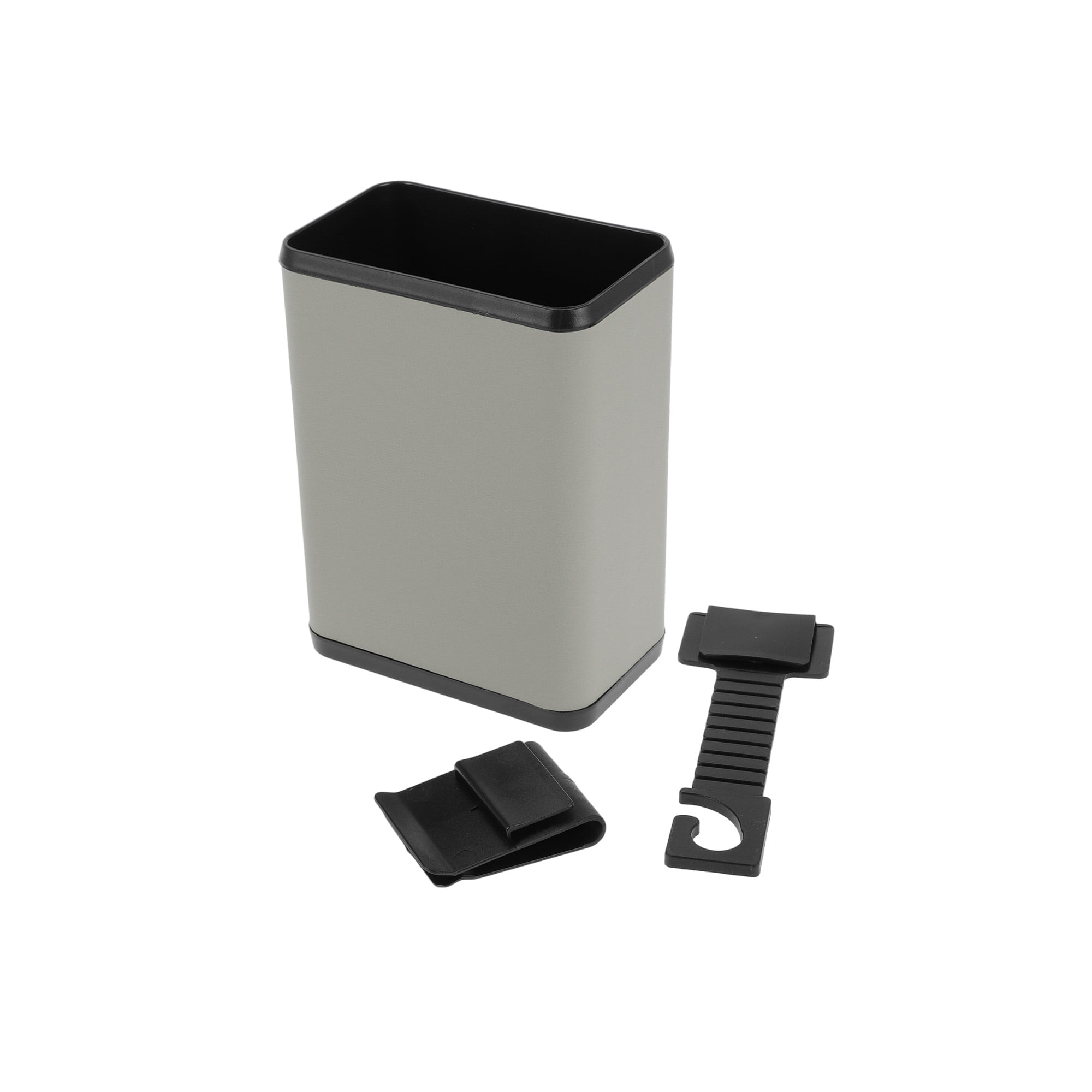 Unique Bargains Auto Trash Can Hanging Front Rear Seats Faux Leather ...
