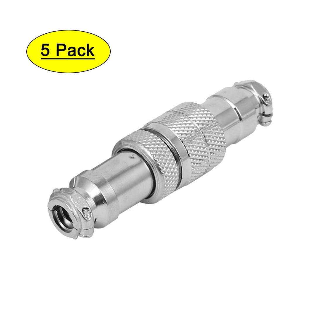 Unique Bargains Aviation Plug 6-Pin 16mm GX16-6 Male and Female Panel ...