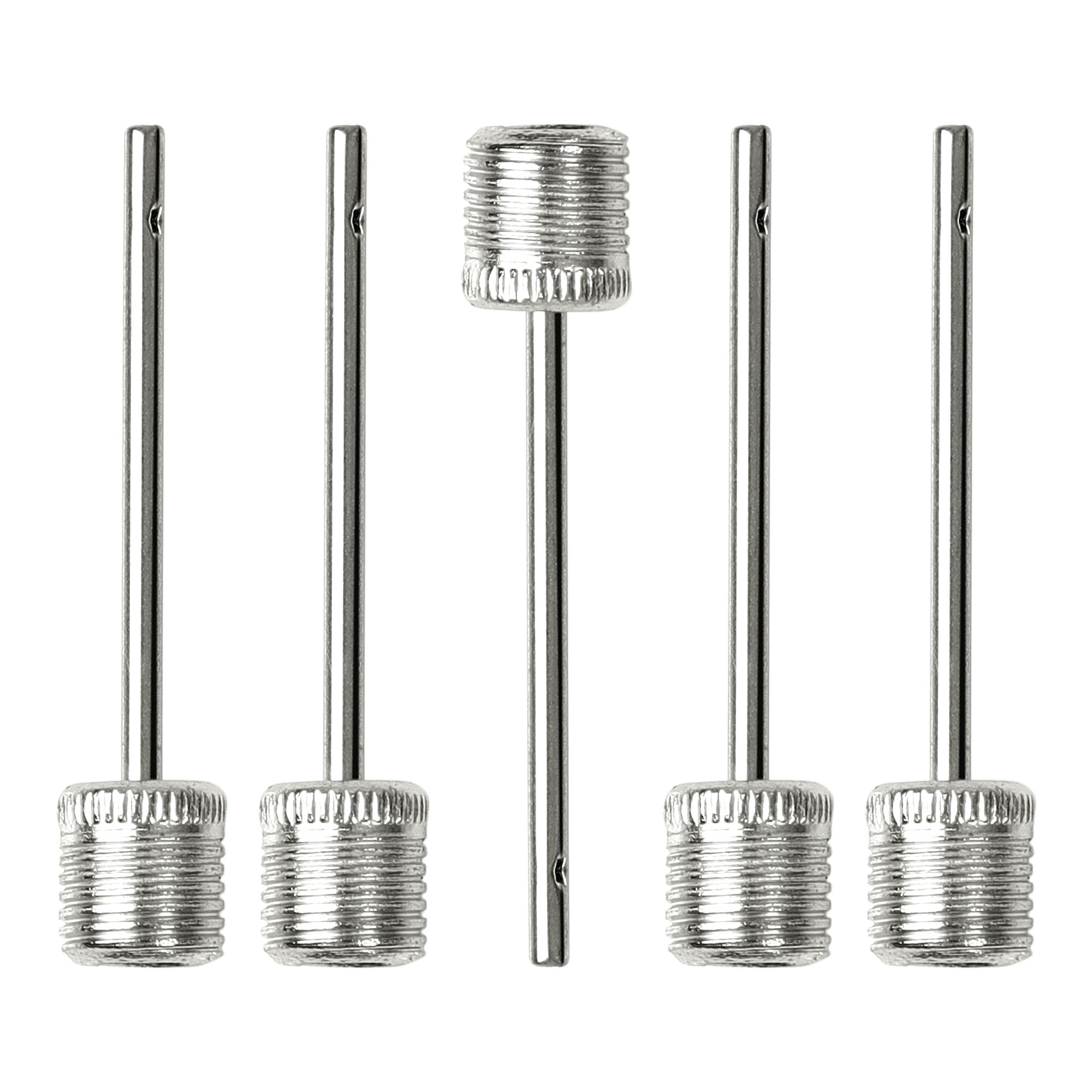 Unique Bargains Multipack Stainless Steel Sports Ball Inflation Needles ...