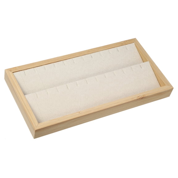 Unique Bargains Velvet Jewelry Organizer Trays with Removable Dividers ...
