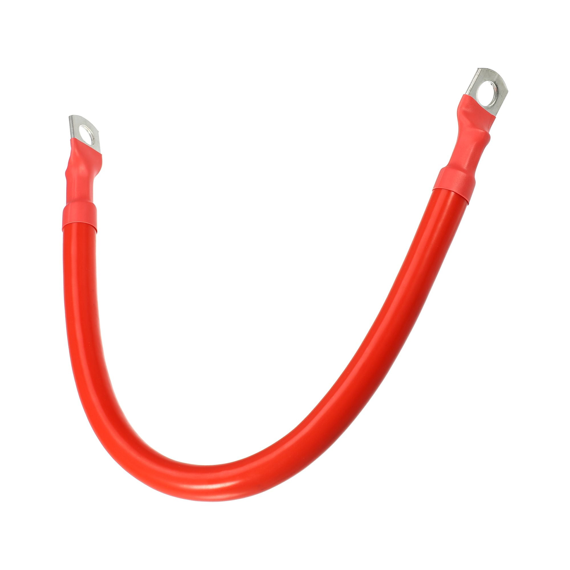 Unique Bargains Battery Cable 2 AWG Gauge 30cm 5/16" Battery Wire ...