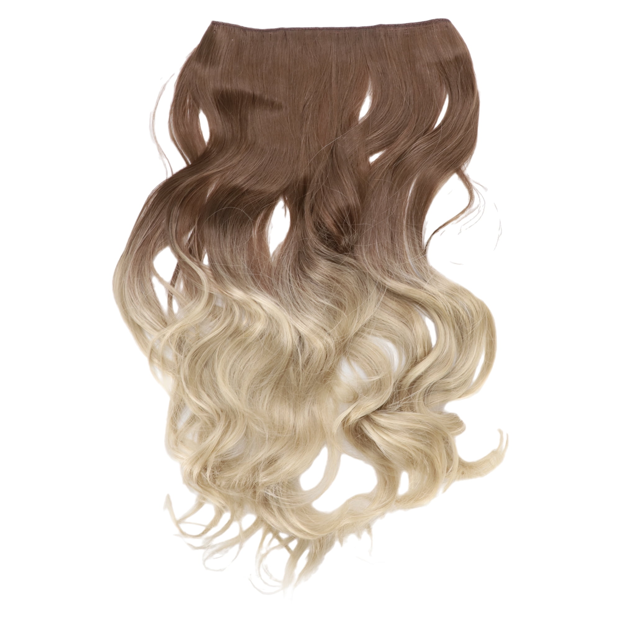Unique Bargains Big Wavy Hair Hair Extensions High Temperature Fiber ...