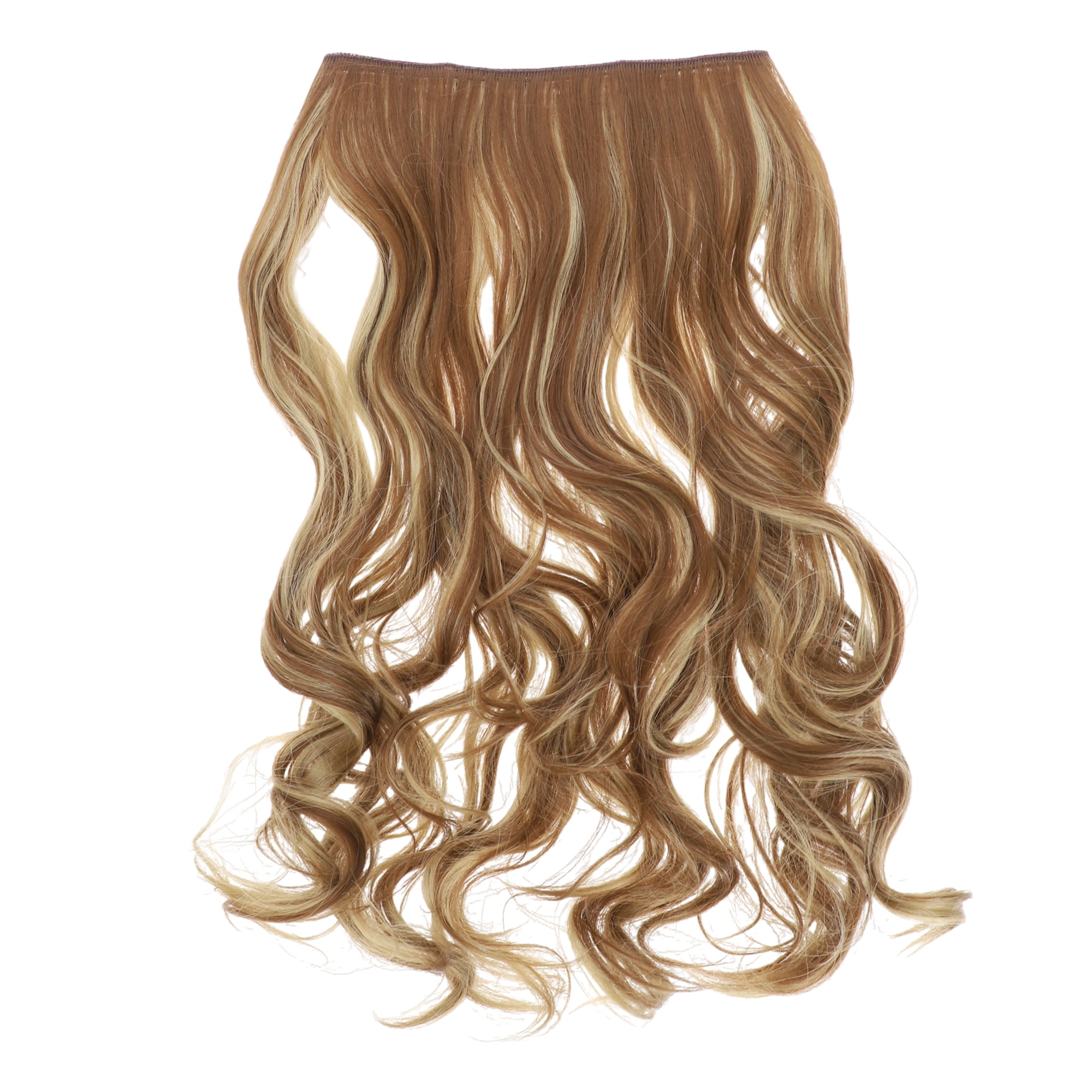 Unique Bargains Big Wavy Hair Hair Extensions High Temperature Fiber ...