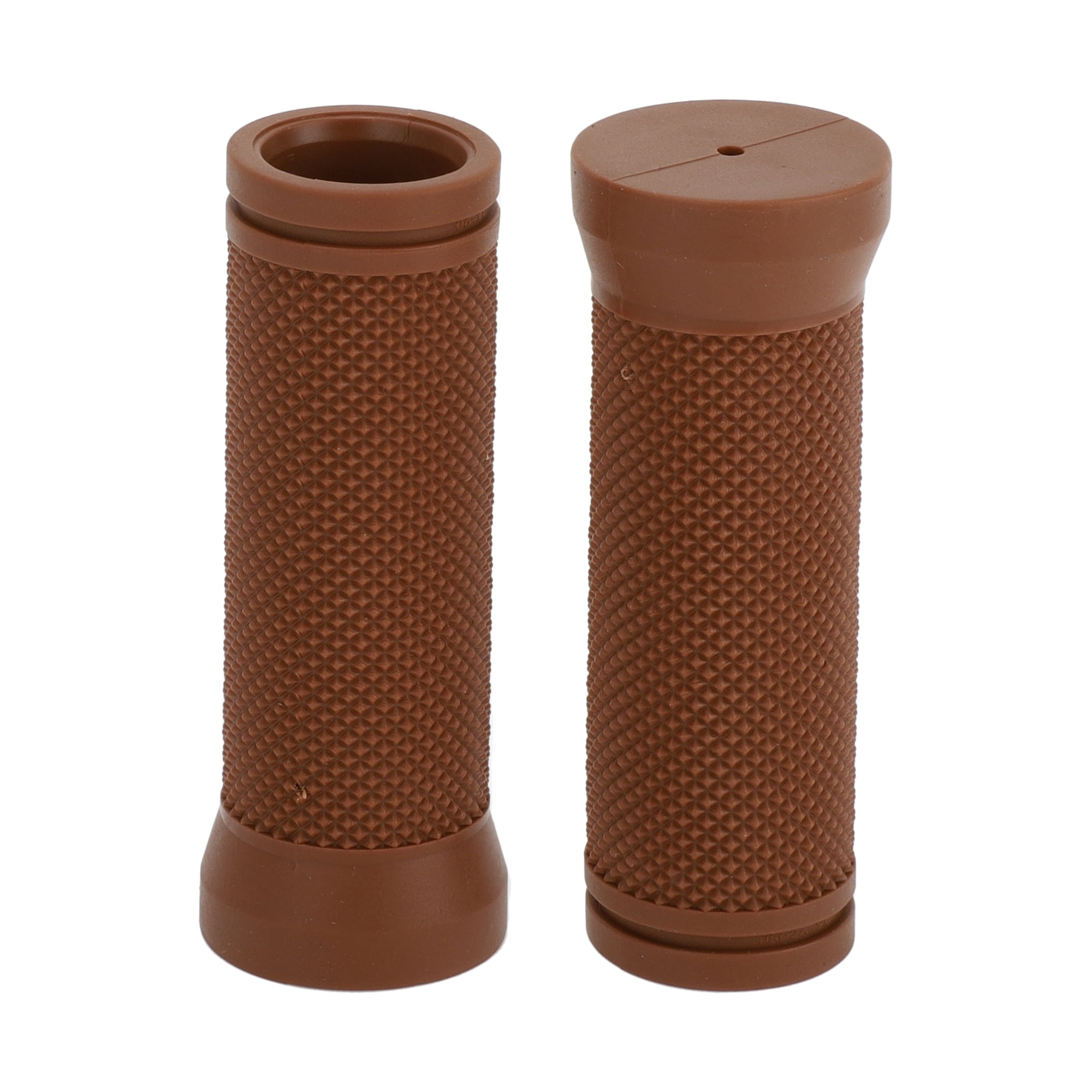 Unique Bargains Bike Handlebar Grips Covers 90mm/3.54" Long Brown 1 ...