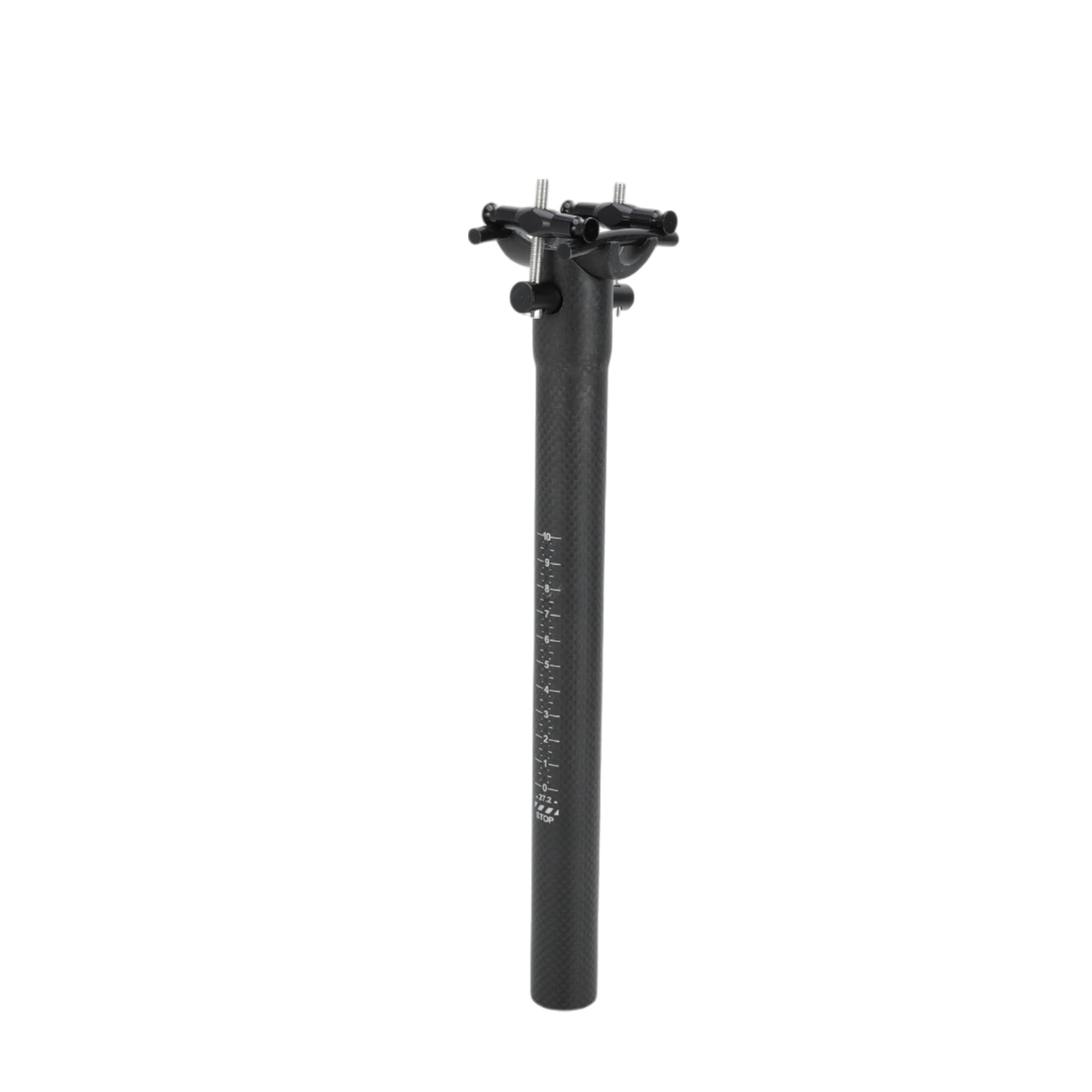 Unique Bargains Bike Seat Post 27.2x300mm Lightweight Saddle Post Seat ...