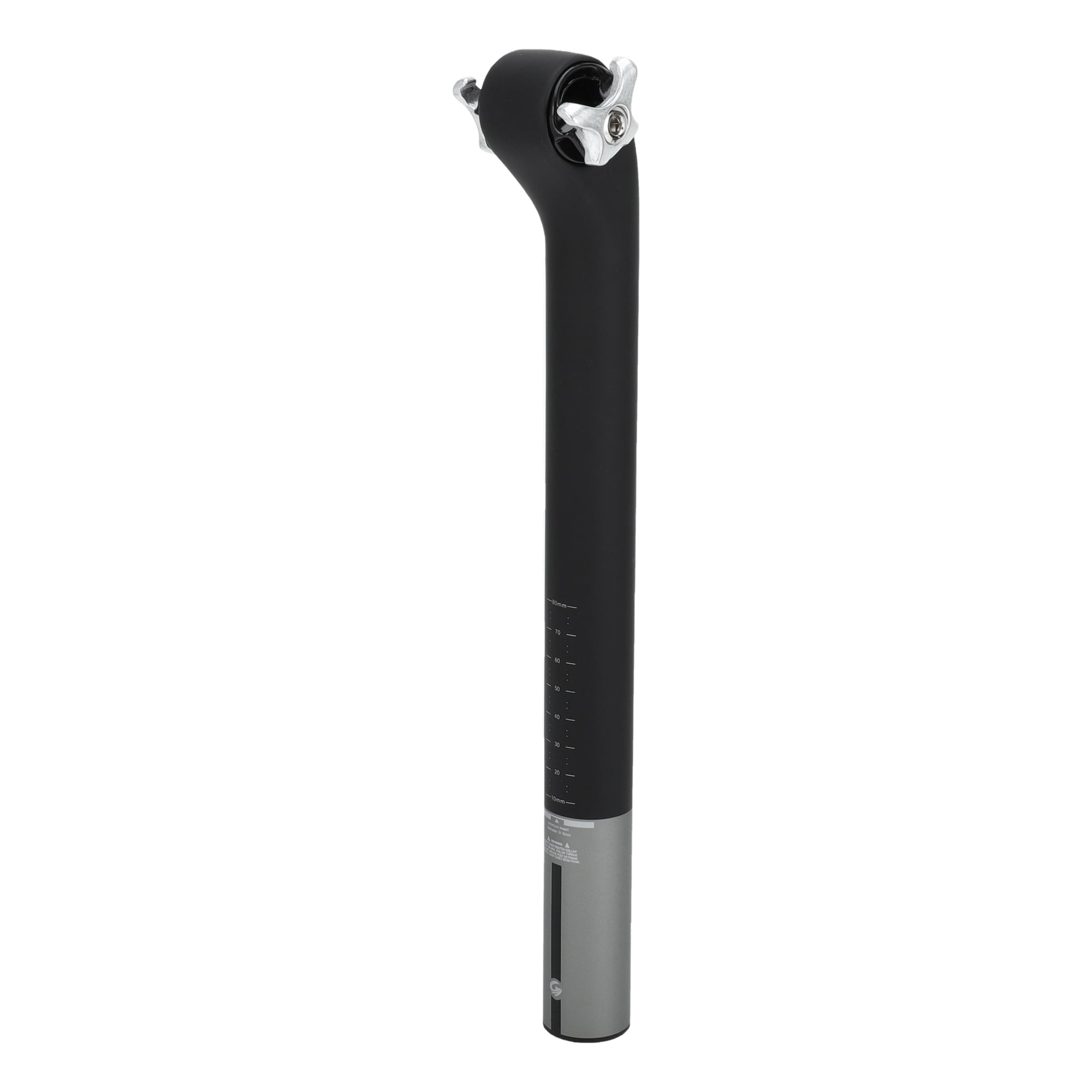 Unique Bargains Bike Seat Posts 31.6x400mm 20 Degree Offset Post Seat ...