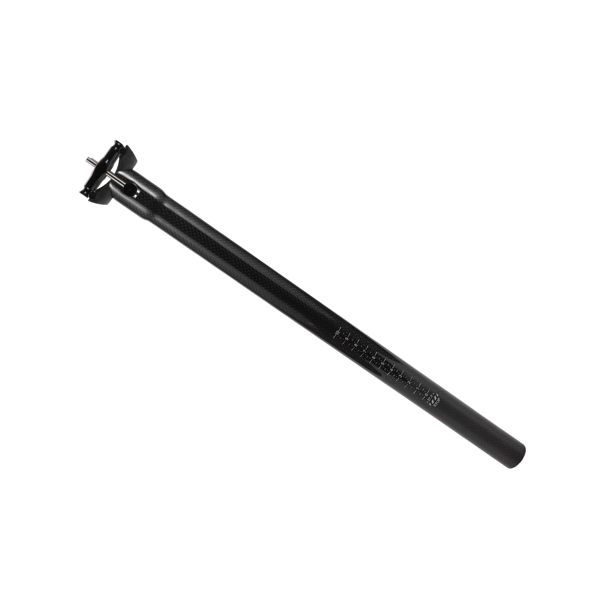 Unique Bargains Bike Suspension Seatpost 27.2x450mm Saddle Post Seat ...