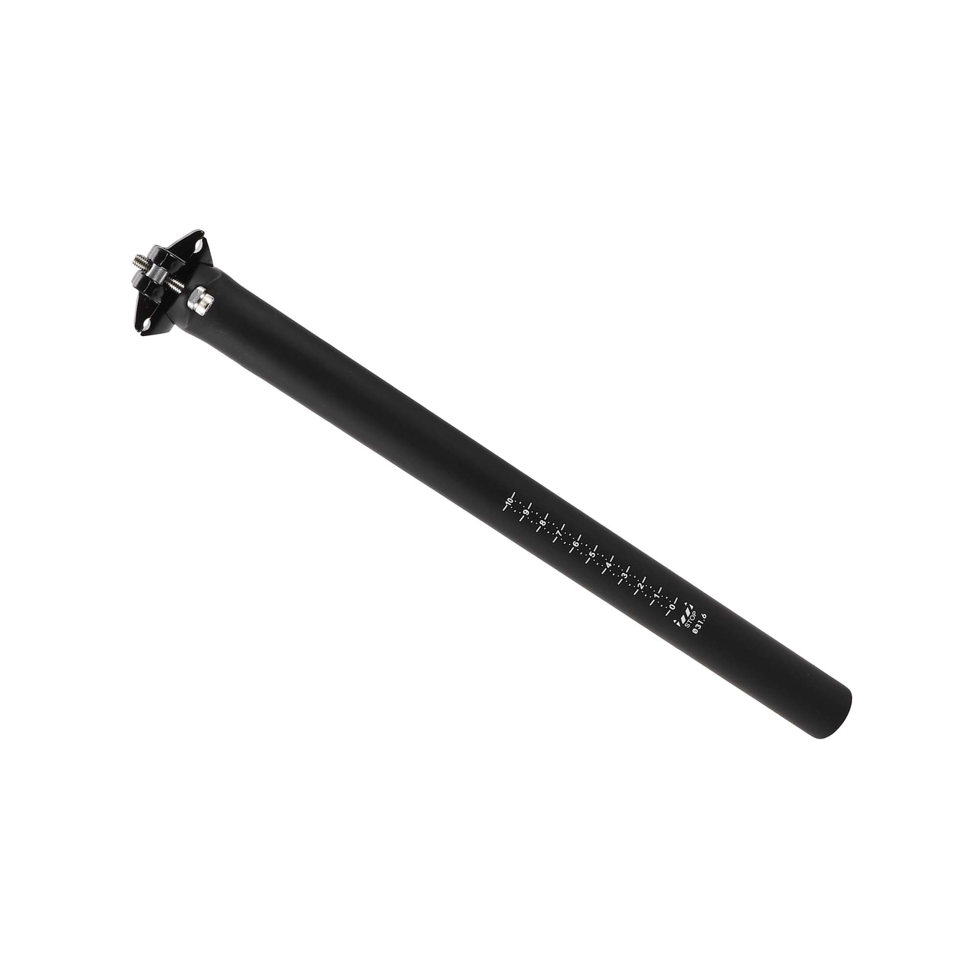 Unique Bargains Bike Suspension Seatpost 31.6x350mm Saddle Post Seat ...