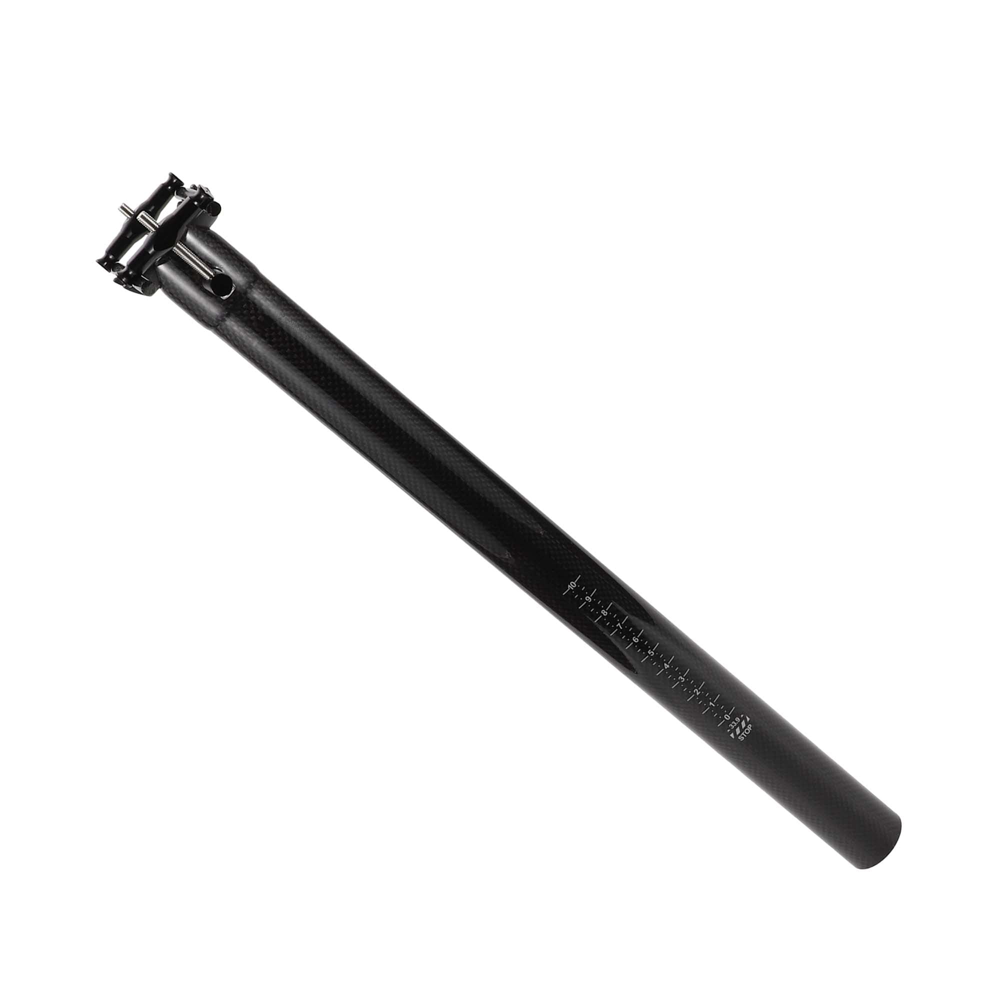 Unique Bargains Bike Suspension Seatpost 33.9x450mm Saddle Post Seat ...