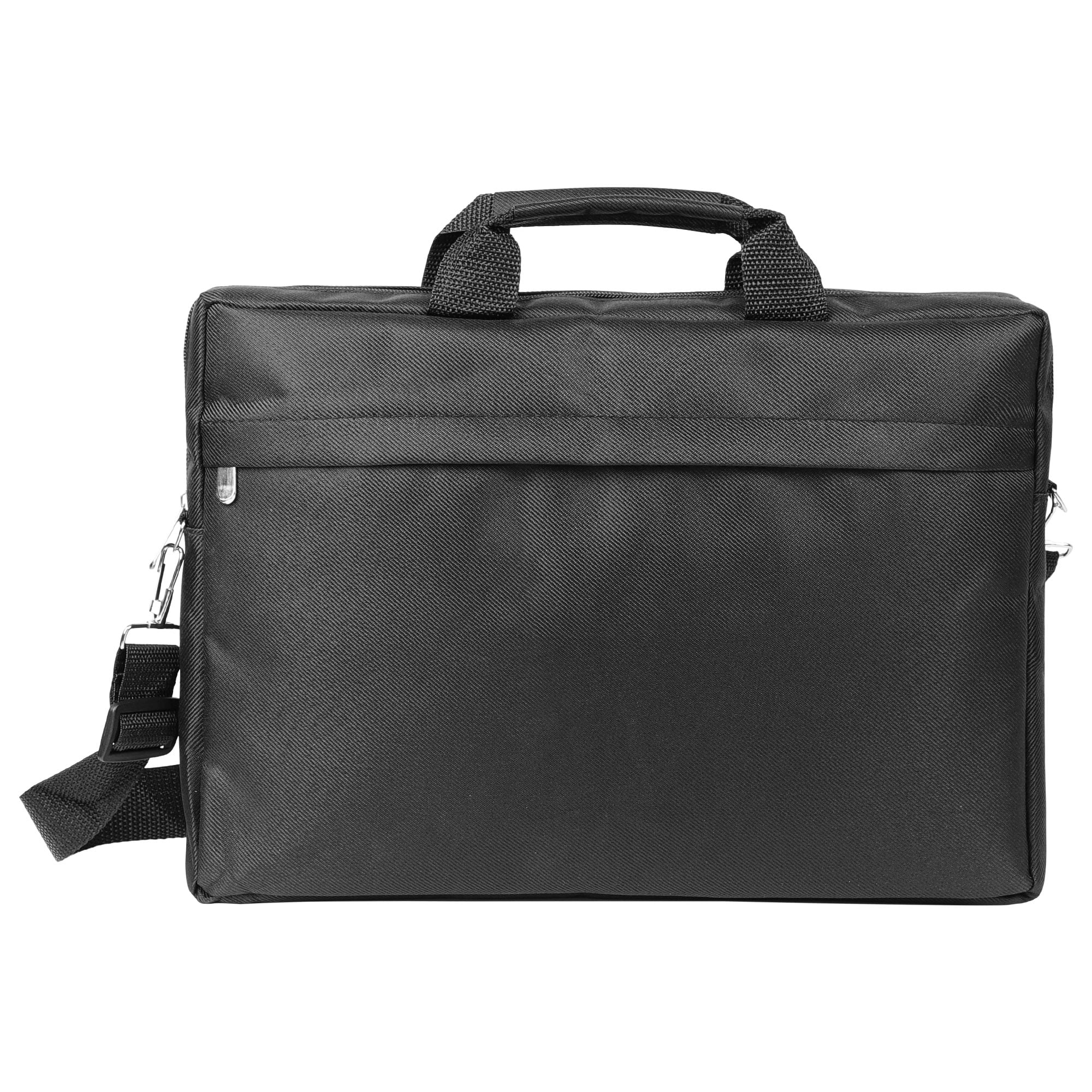 Unique Bargains Black 15.6 Inch Laptop Shoulder Messenger Bag Case ...