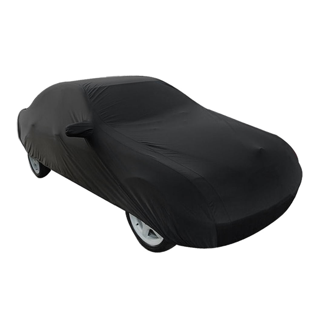 Unique Bargains Black Breathable Waterproof Car Cover, Mirror Pocket ...
