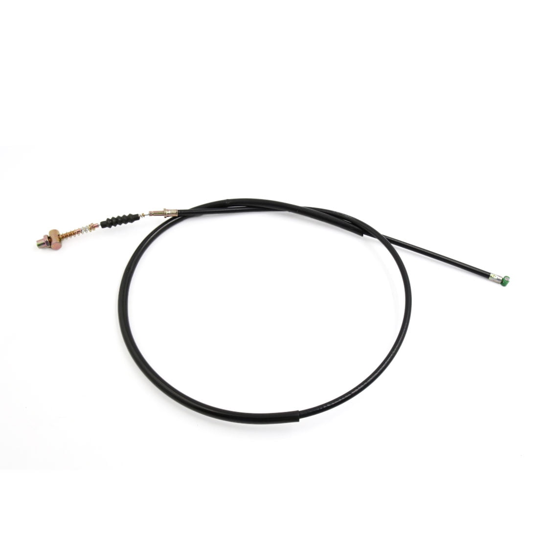Unique Bargains Black 4.7ft Length Rubber Coated Motorcycle Front Brake ...