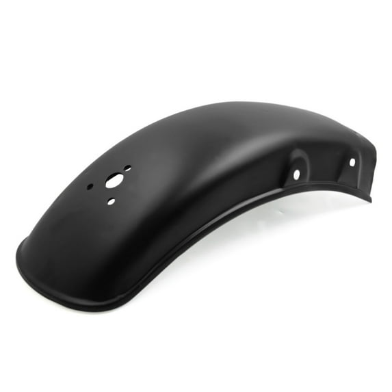 Unique Bargains Black Metal Motorcycle Rear Fender Mudguard Splash Mud ...