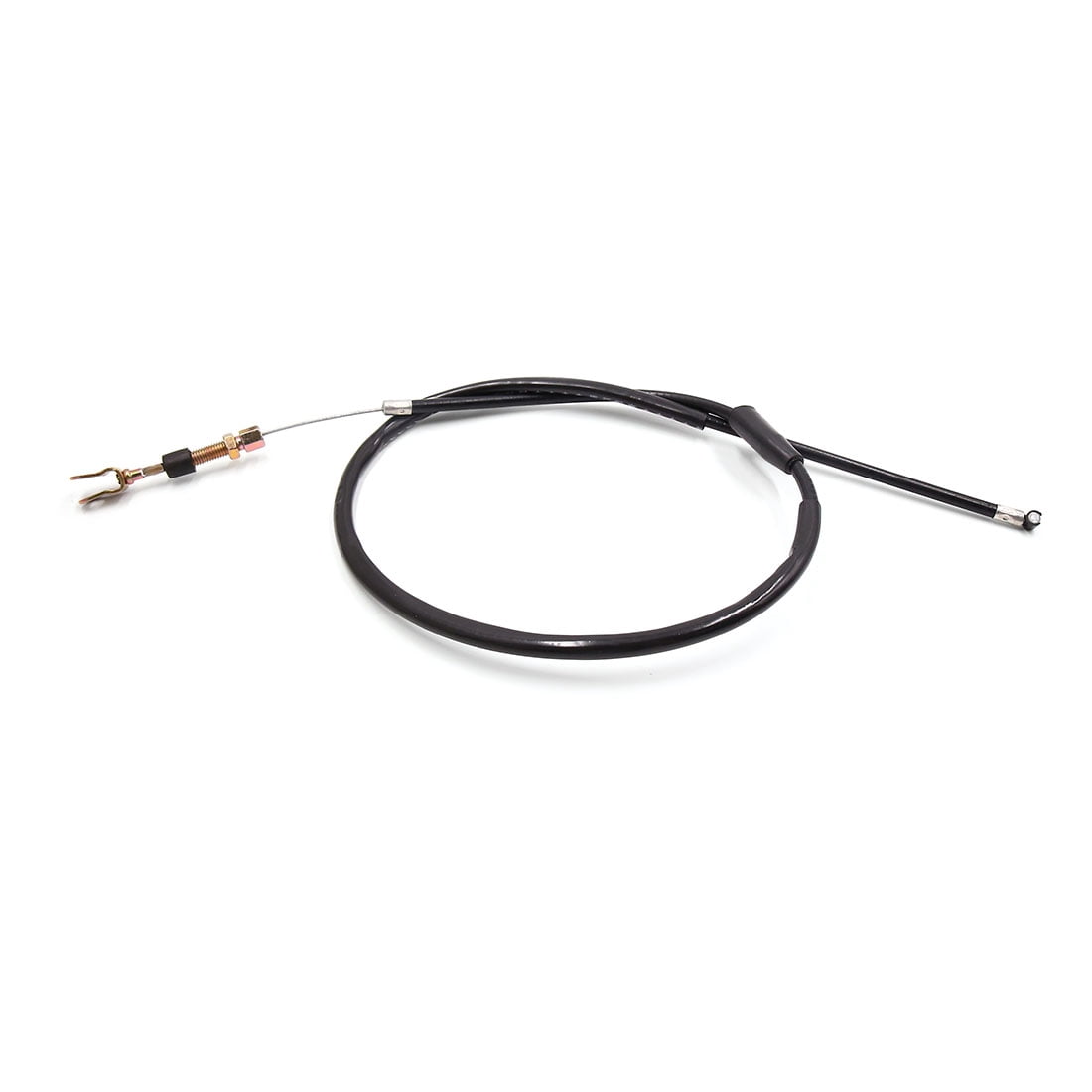 Unique Bargains Black Rubber Coated Motorcycle Motorbike Clutch Cable ...