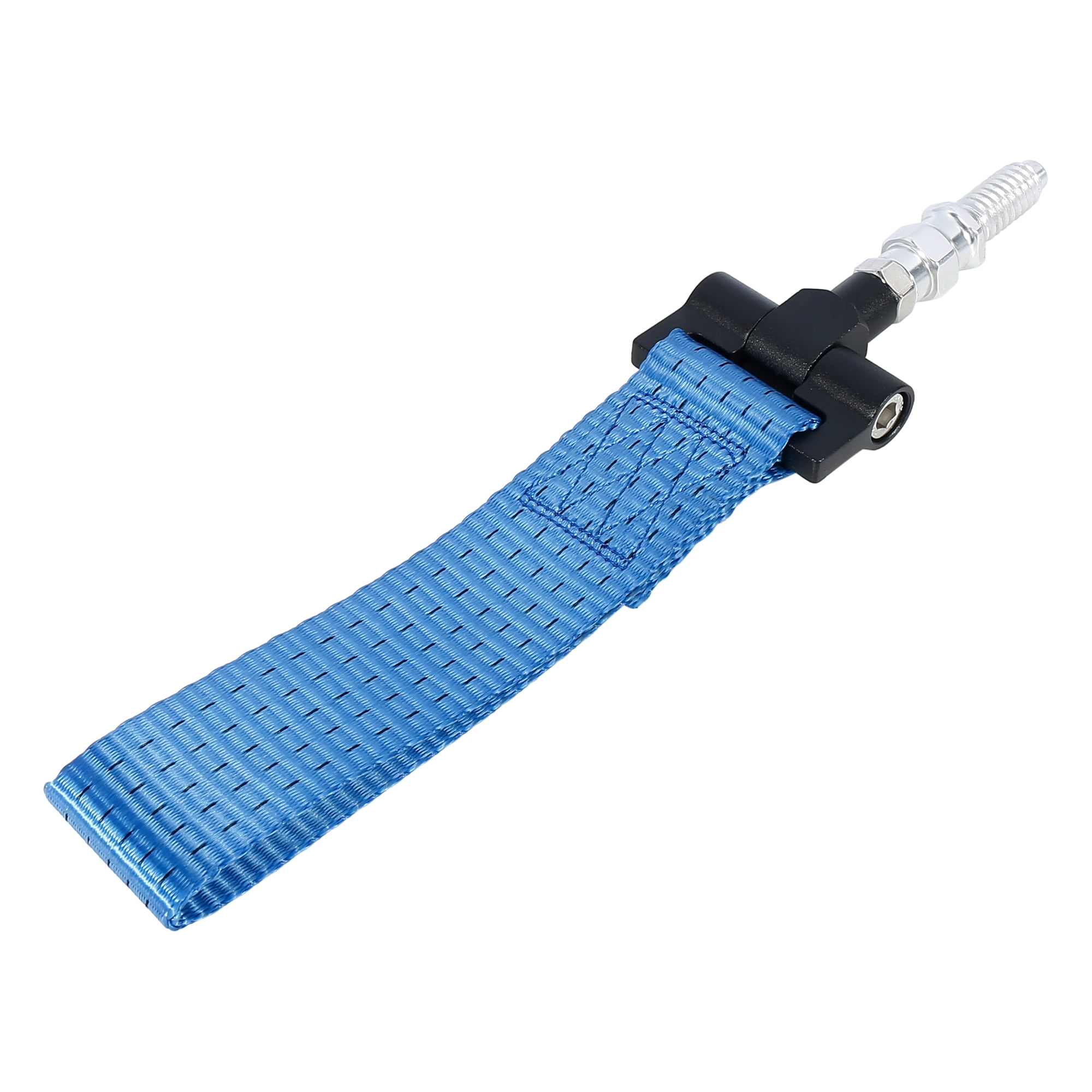 Unique Bargains Blue Car Replacement Front Bumper Trailer Belt Strap ...