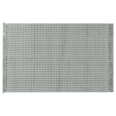 Jean Pierre Ricardo Cotton Fringe 17 x 31 in. Bath Rug, Linen - Walmart.com