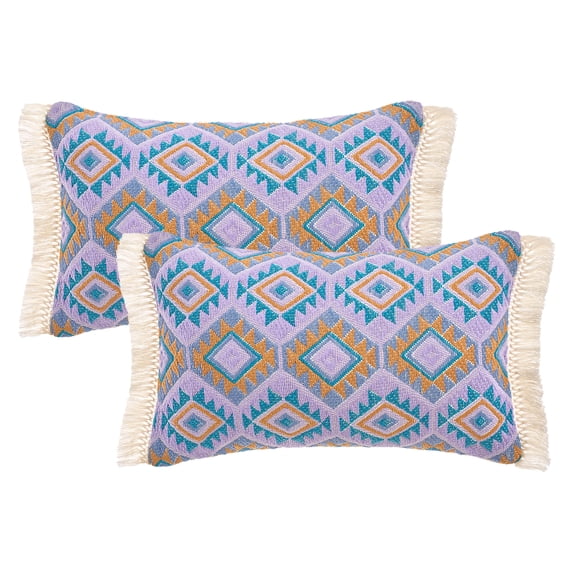 Unique Bargains Boho Throw Pillow Covers Geometric Pattern Cushion ...