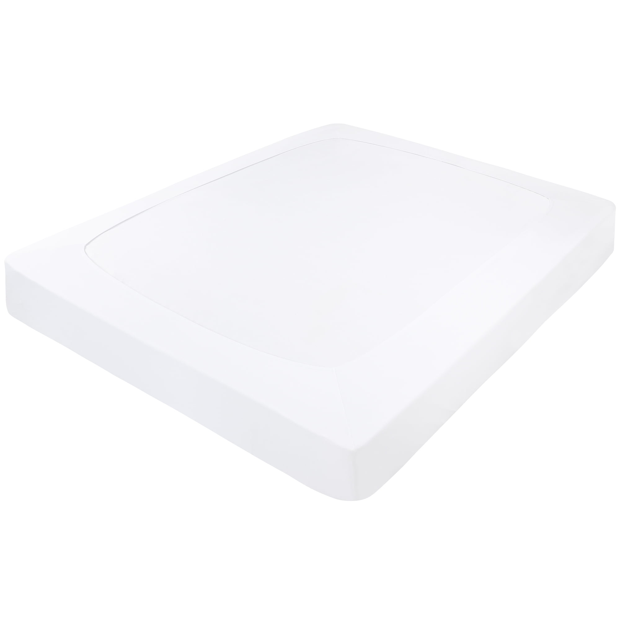 Unique Bargains Box Spring Cover King Size White Breathable Durable ...