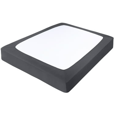 Mrs Awesome Full Box Spring Cover, Stretch Jersey Knit, Wrinkle Free ...