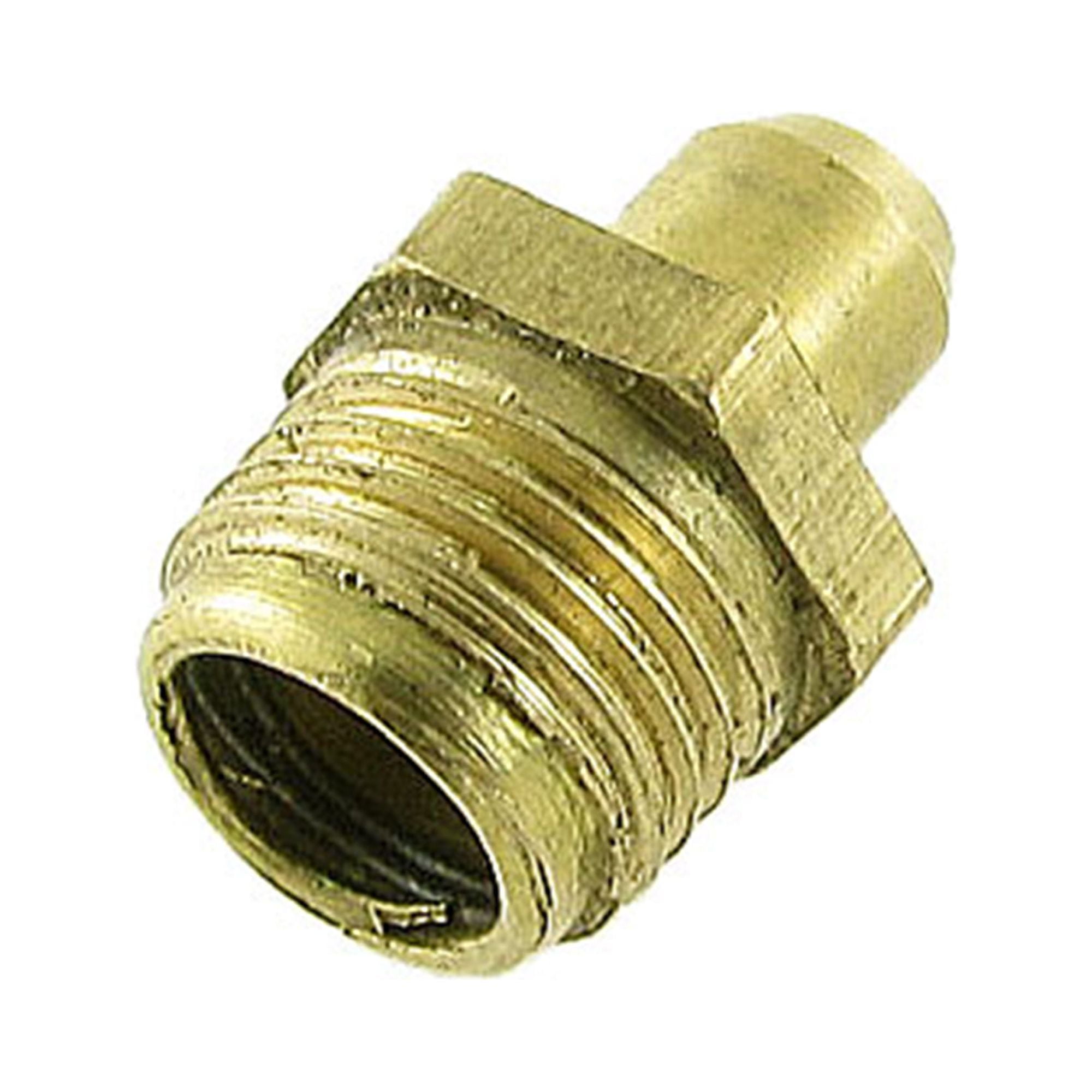 Unique Bargains Brass M10 Male Thread Straight Grease Nipple Filling ...