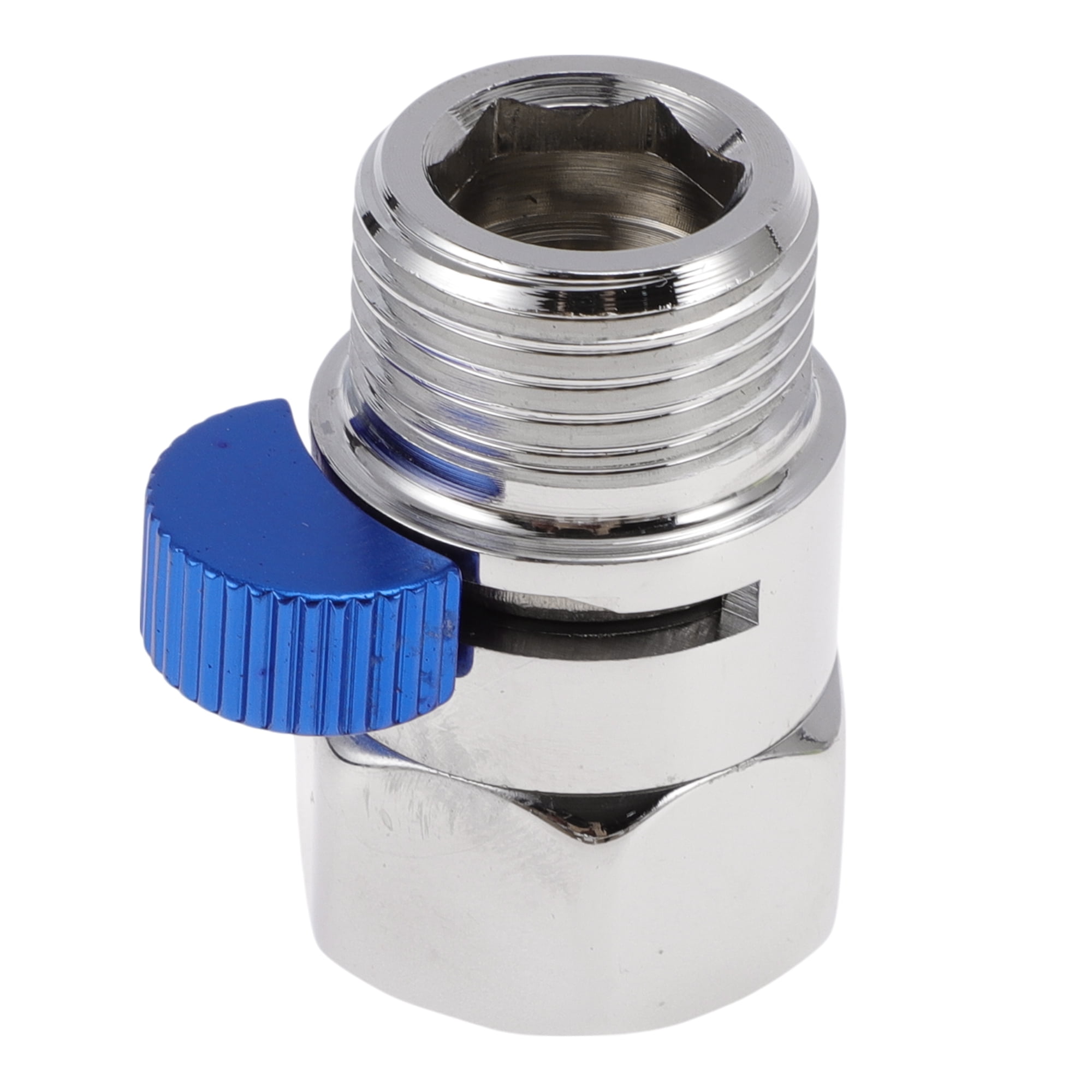 Unique Bargains Brass Pipe Fittings 1/2"Female x 1/2"Male Internal and external thread straight ...