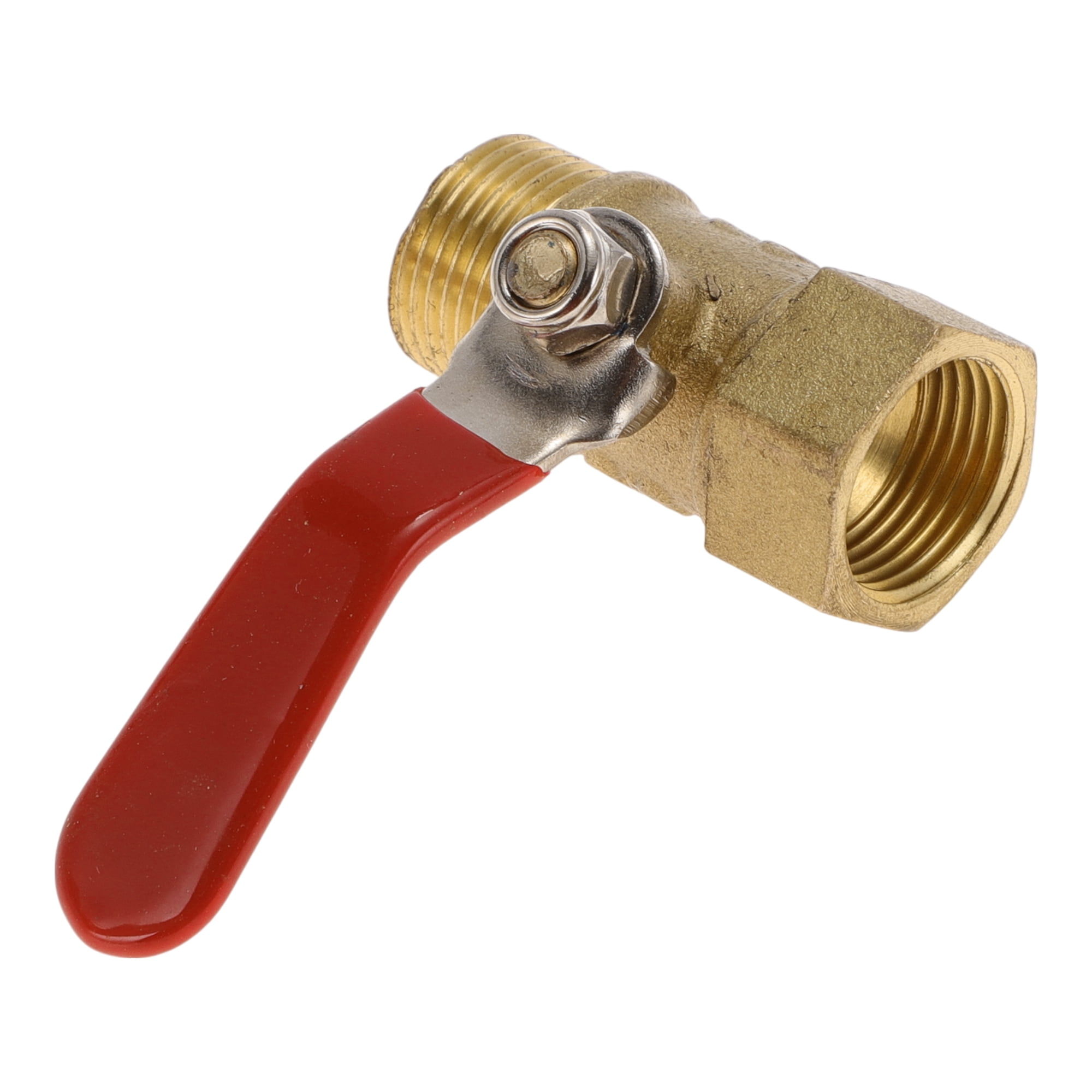 Unique Bargains Brass Pipe Fittings 3/8"Male x 3/8"Female Internal And ...