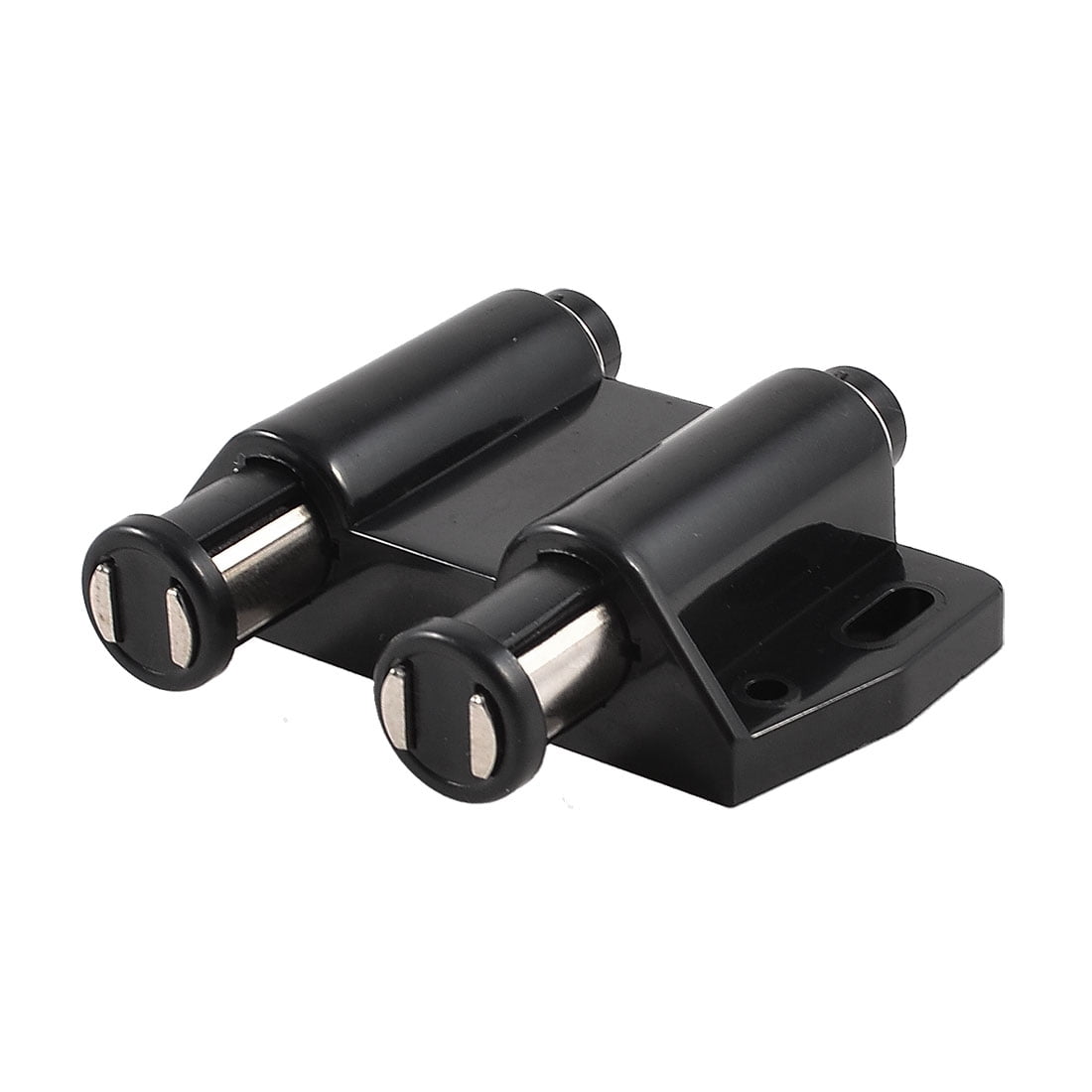 Unique Bargains Cabinet Cupboard Door Round Head Black Magnetic Catch ...