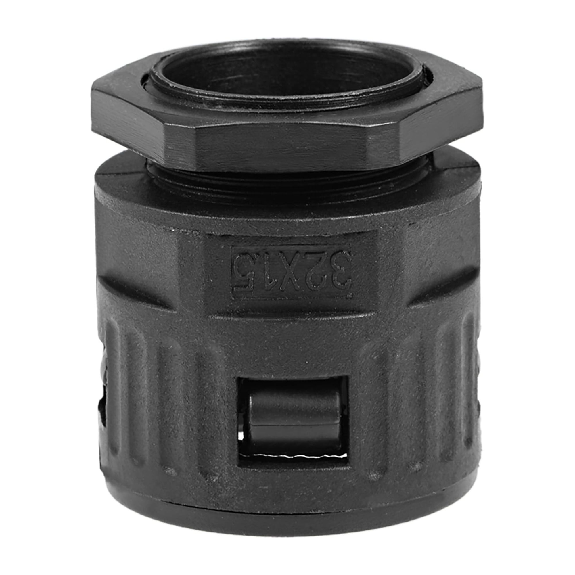 Unique Bargains Cable Gland Corrugated Tube Connector AD34.5 Ripple ...