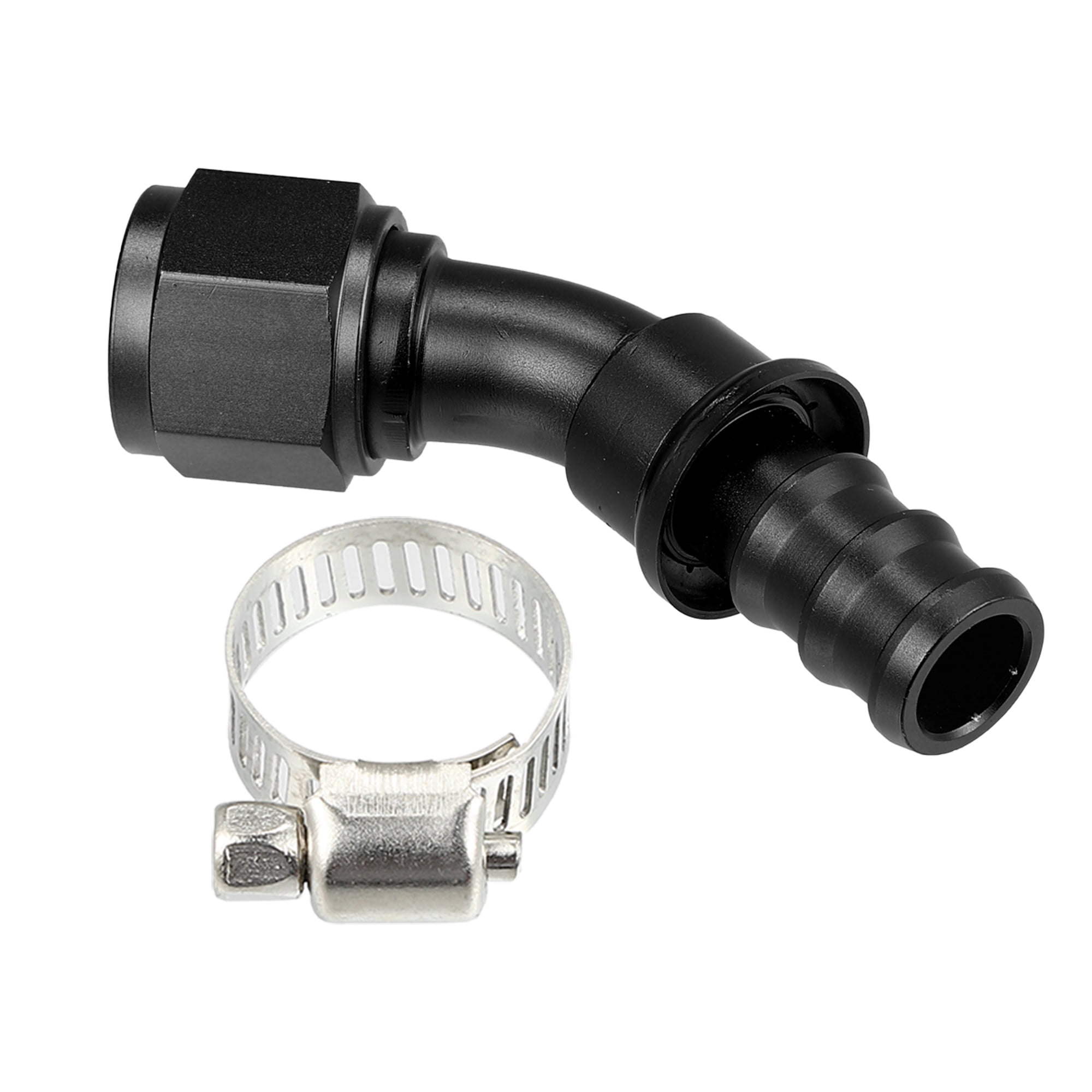 Unique Bargains Car 12AN 45 Degree Female Swivel Hose Fitting End Push ...