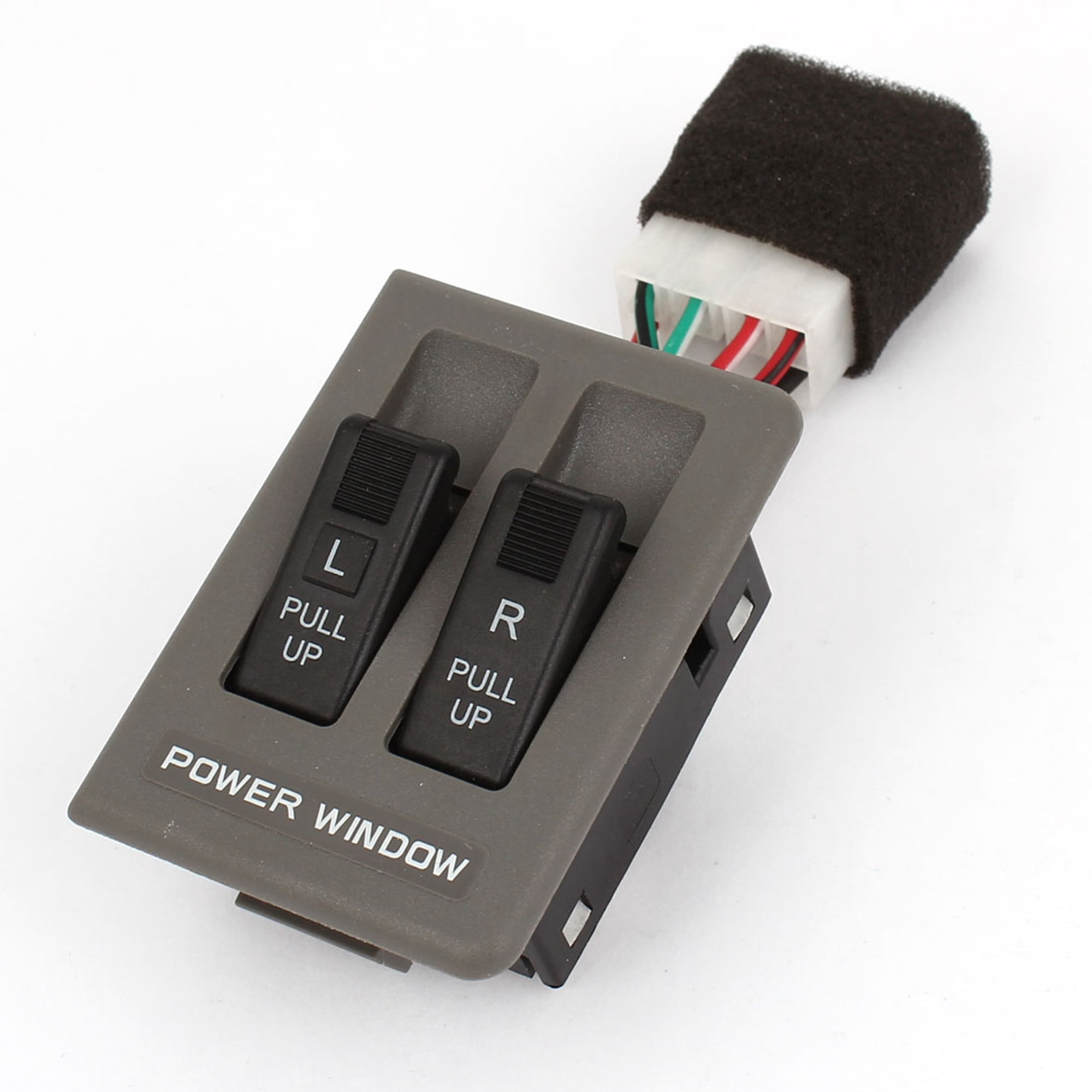 Unique Bargains Car 2 Rows 6 Pin Power Window Switch Master for PRIDE ...