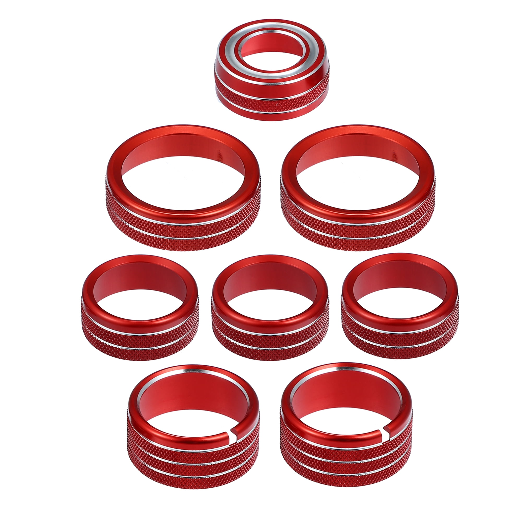 Unique Bargains Car Air Conditioner Knobs Decals AC Radio Switch Knob ...