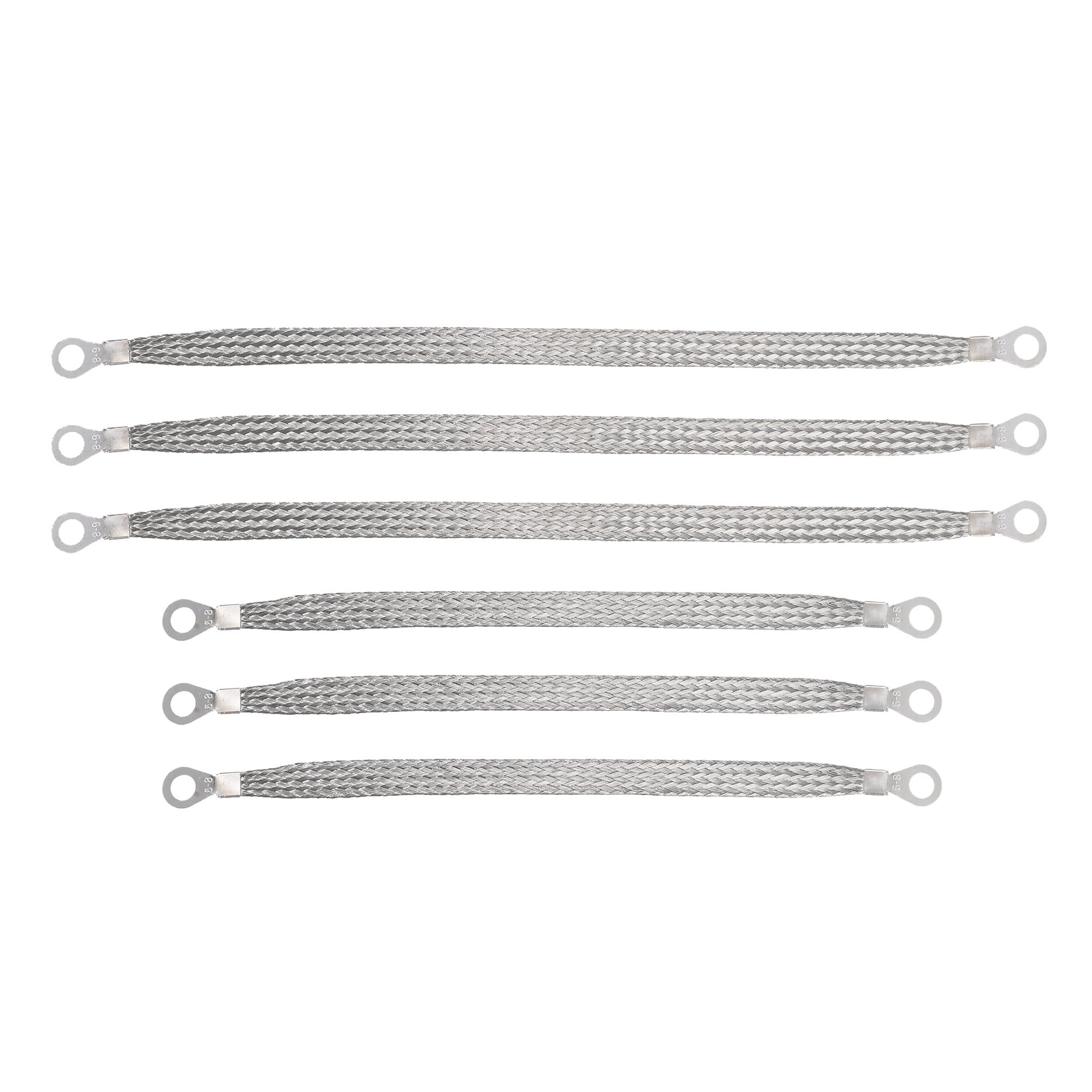 Unique Bargains Car Braided Ground Straps Front Ground Wire 330mm 255mm ...