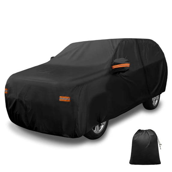 Unique Bargains Car Cover 210D-PU Oxford Outdoor Full Car Cover All ...