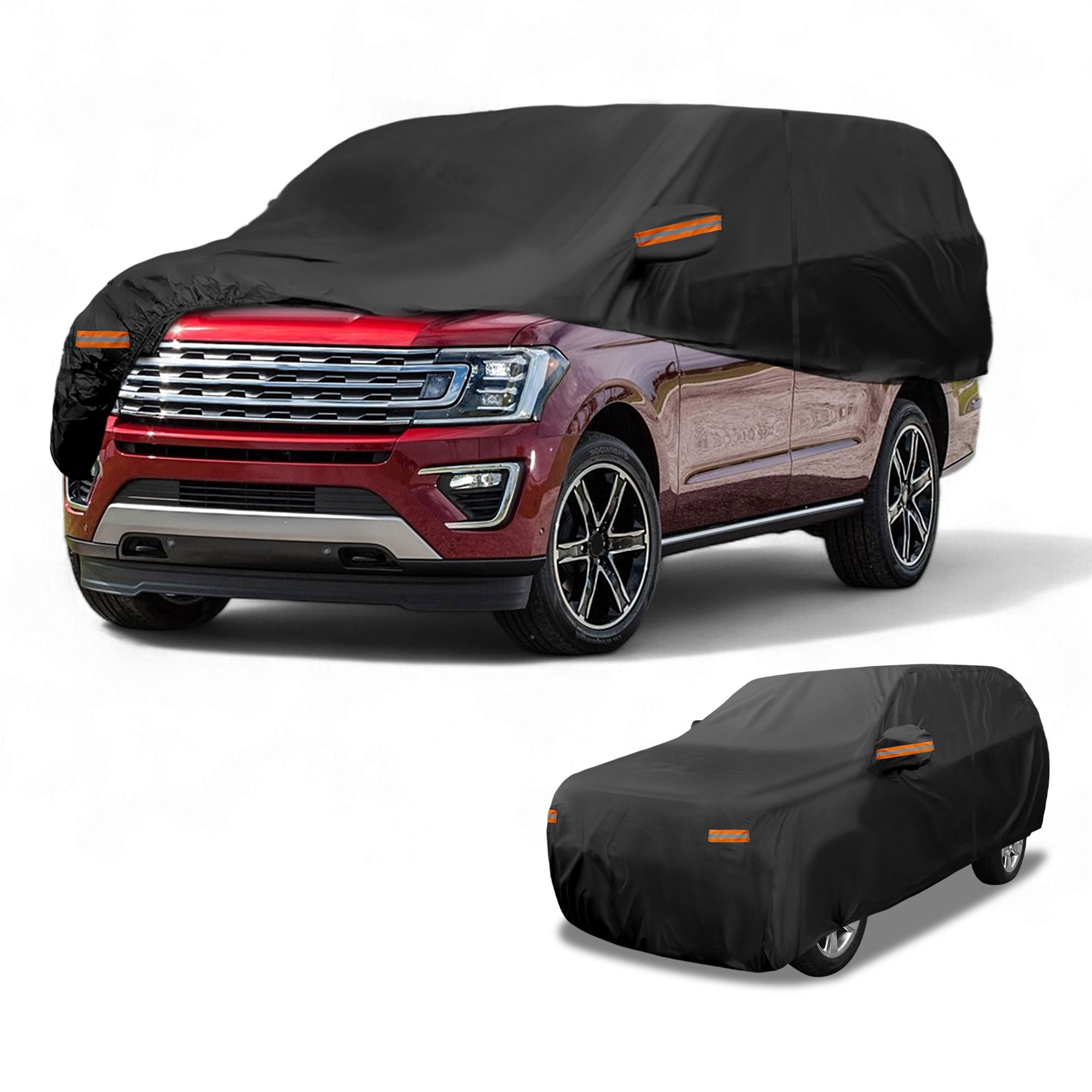 Car Cover Waterproof All Weather Automotive Outdoor Anti-UV Sun Rain ...