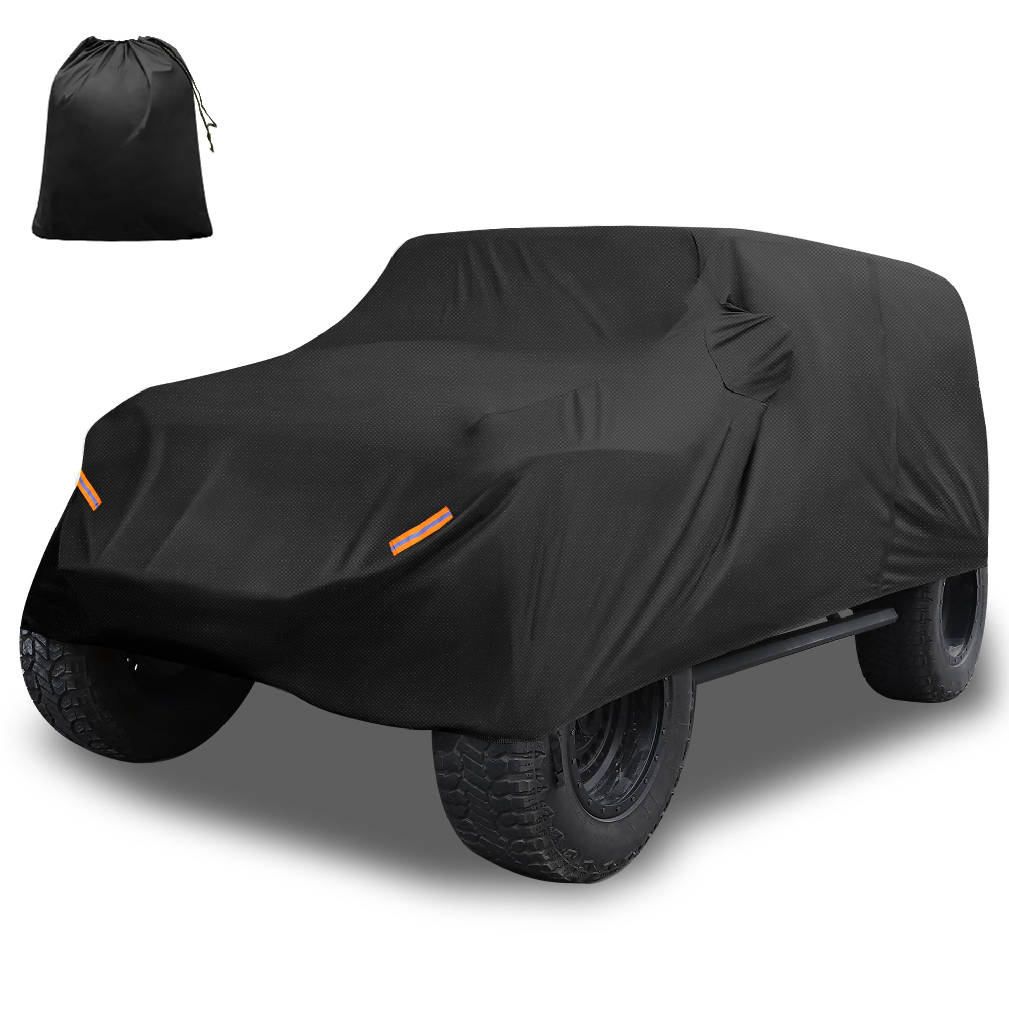 Unique Bargains Car Cover for Jeep Wrangler JK JL 4 door 2007-2021 Sun ...