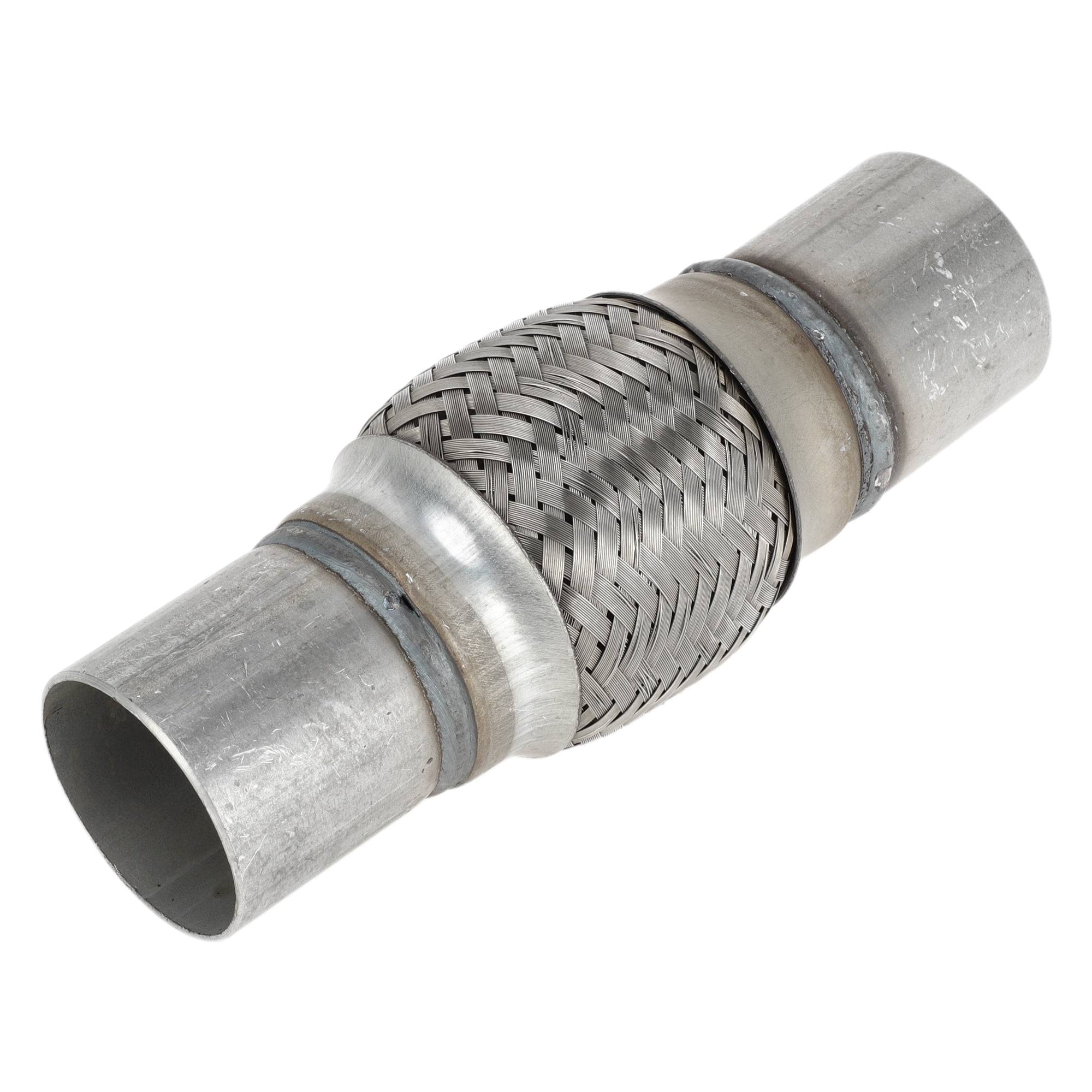Unique Bargains Car Exhaust Flex Pipe 2.08 Inch OD Flexible Braided ...