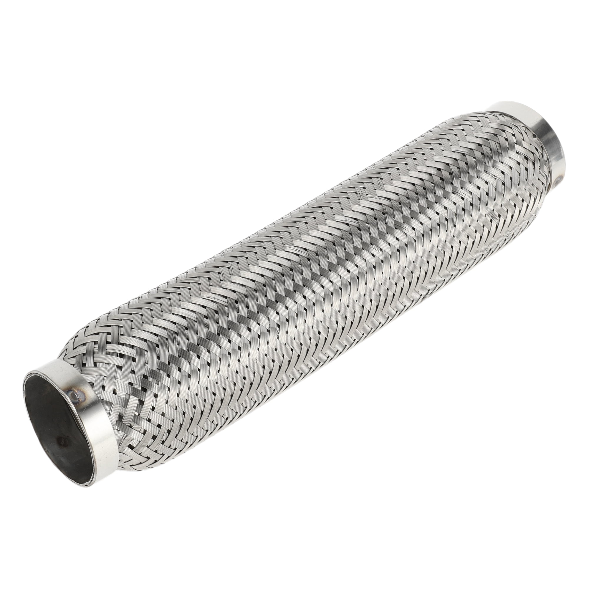 Unique Bargains Car Exhaust Flex Pipe 2.16 Inch OD Flexible Braided ...