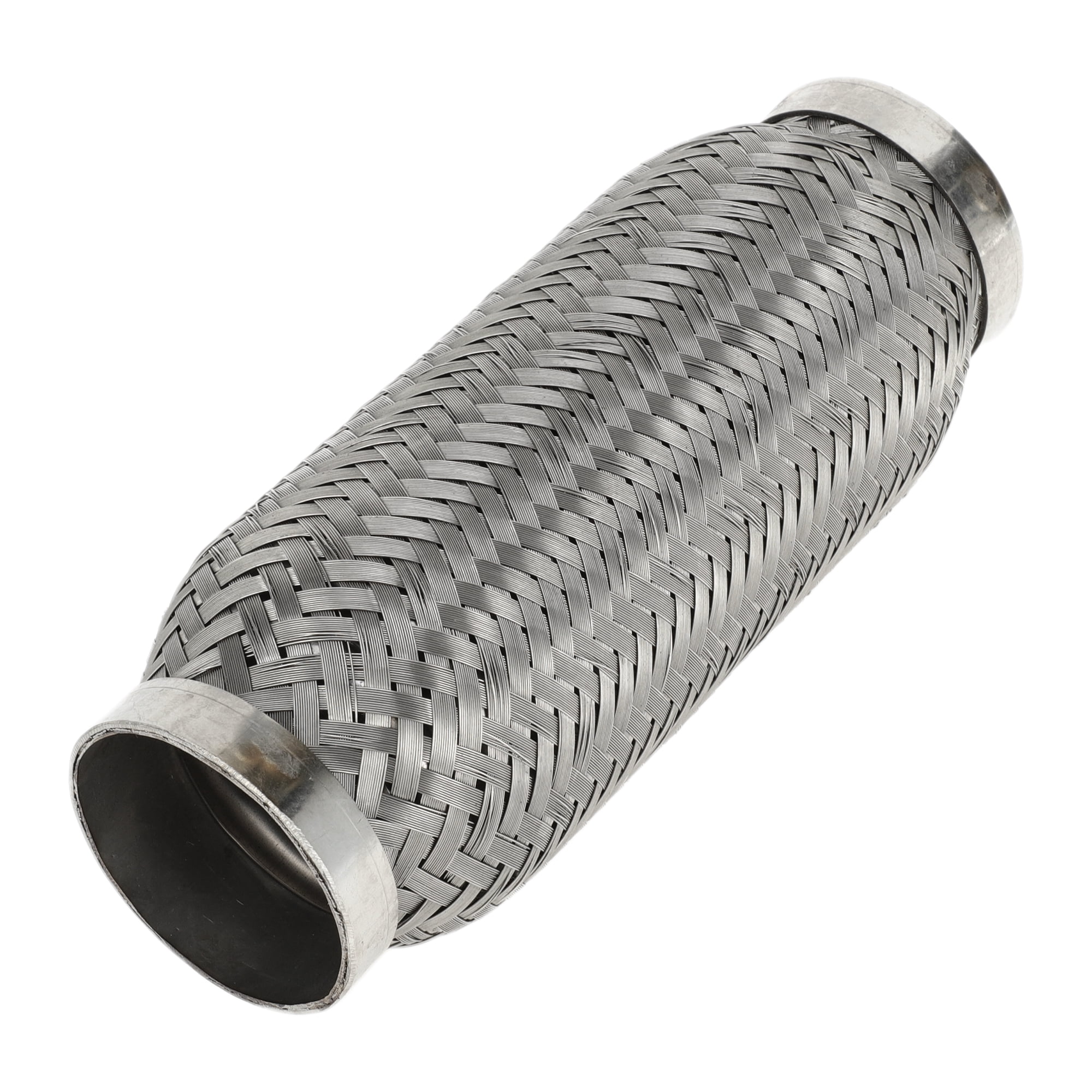 Unique Bargains Car Exhaust Flex Pipe 2.20 Inch OD Flexible Braided ...