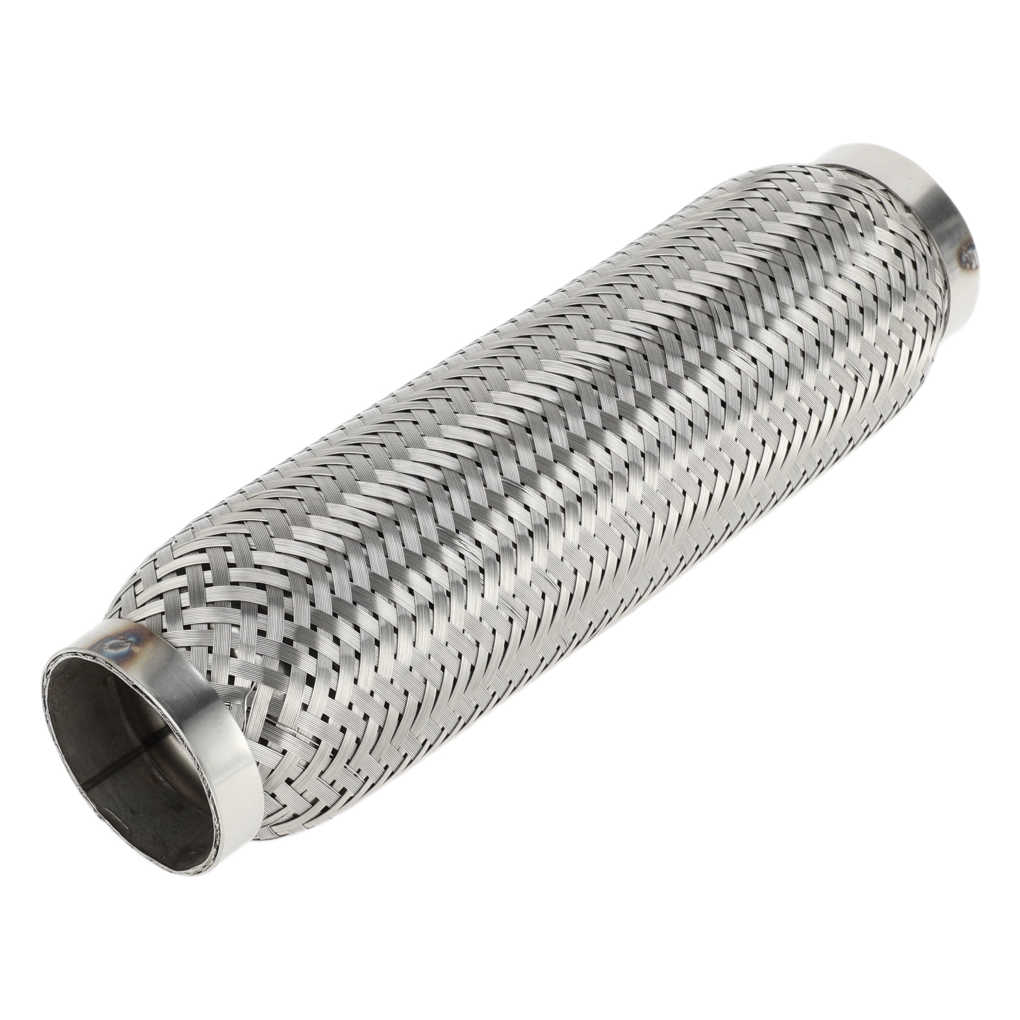 Unique Bargains Car Exhaust Flex Pipe 2.20 Inch OD Flexible Braided ...