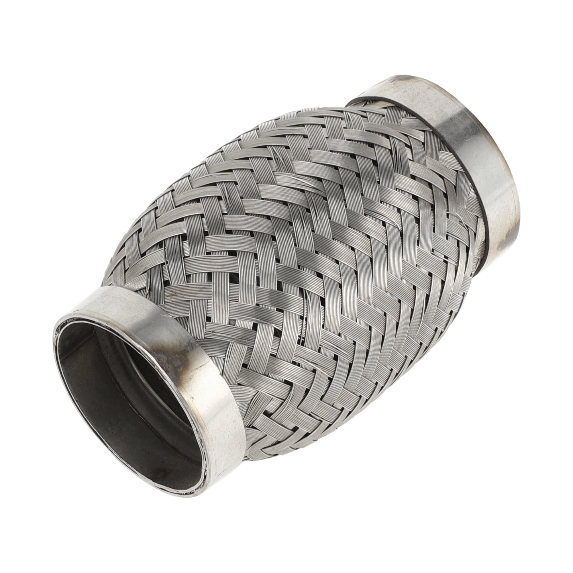 Unique Bargains Car Exhaust Flex Pipe 2 Inch OD Flexible Braided ...