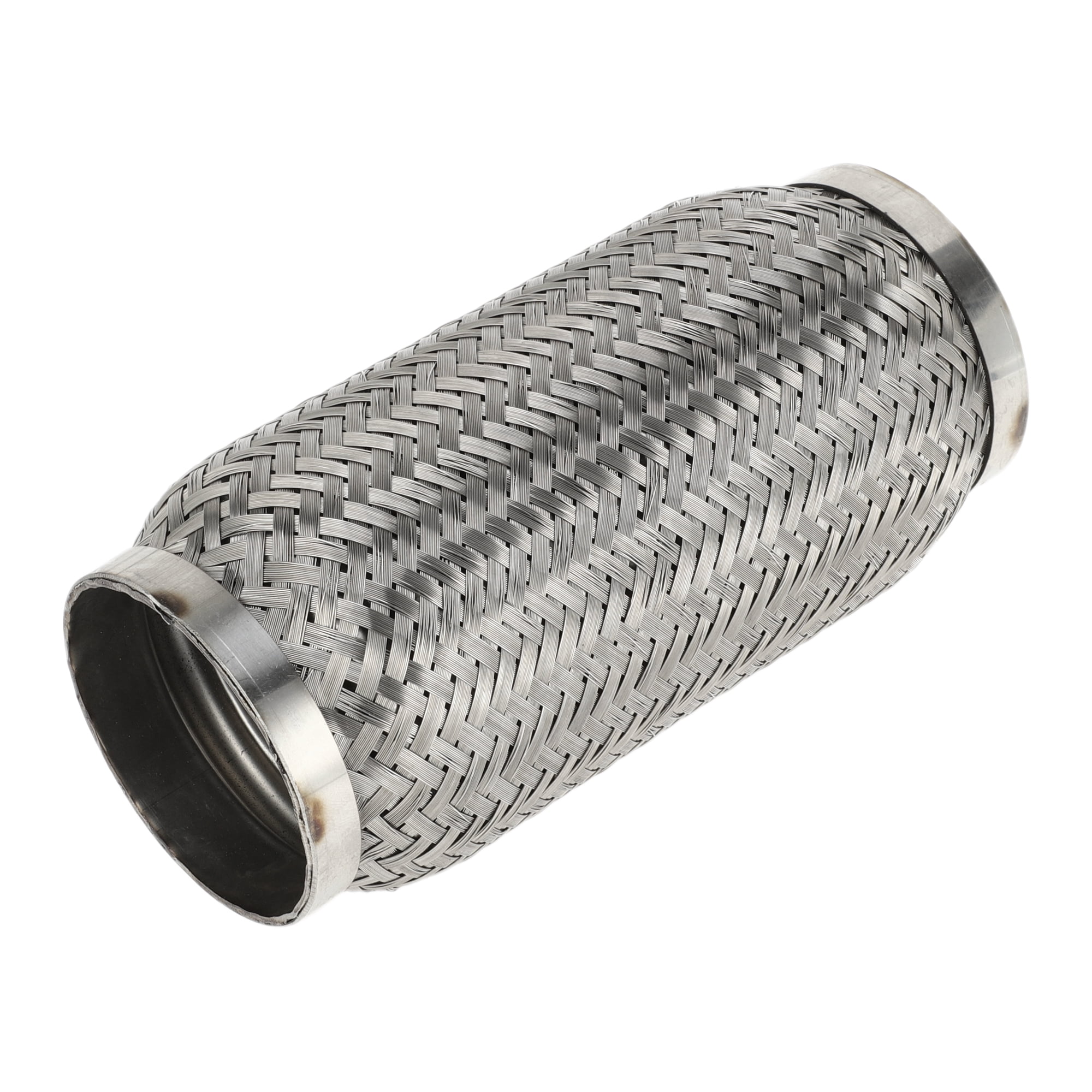 Unique Bargains Car Exhaust Flex Pipe 3.14 Inch OD Flexible Braided ...