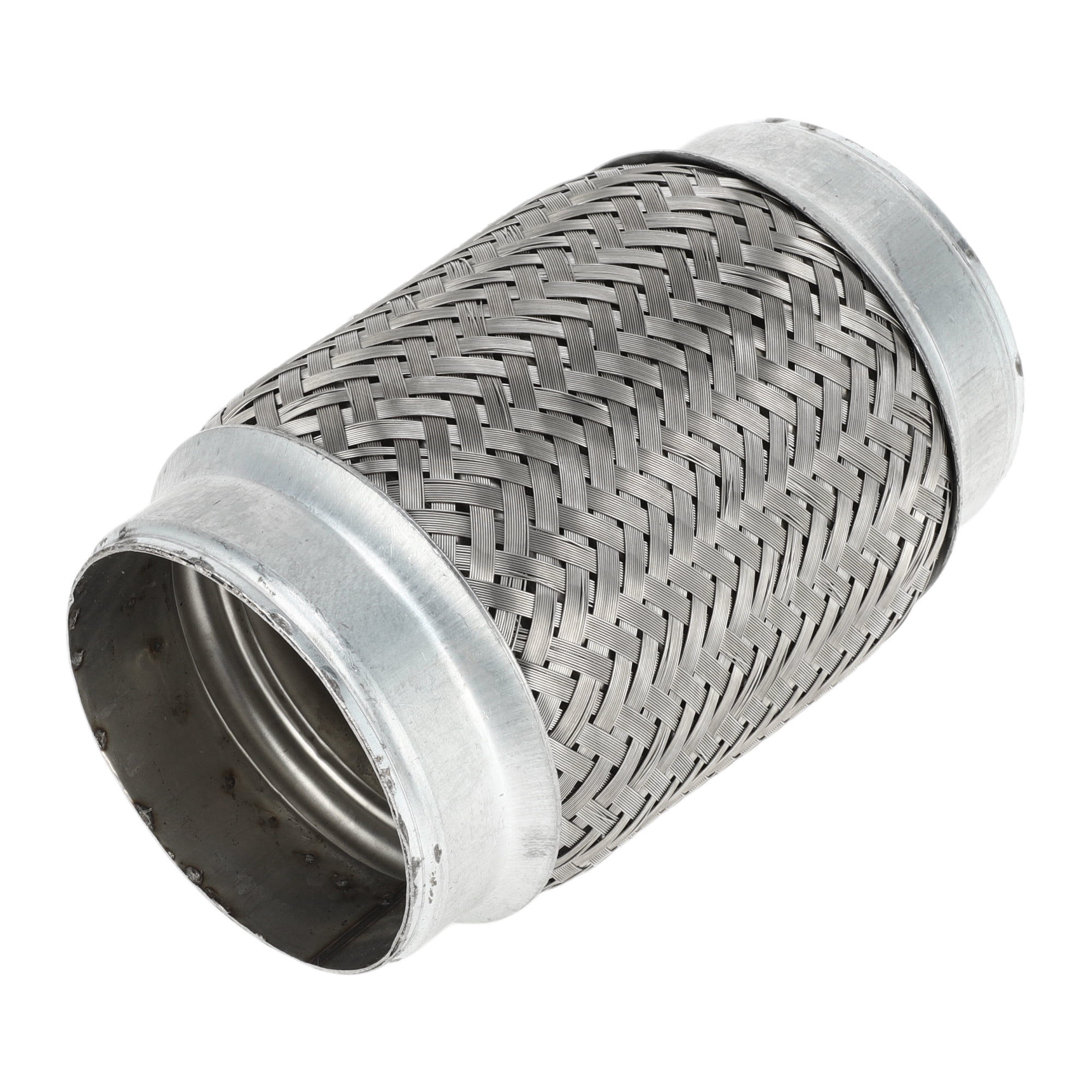 Unique Bargains Car Exhaust Flex Pipe 3.14 Inch OD Flexible Braided ...