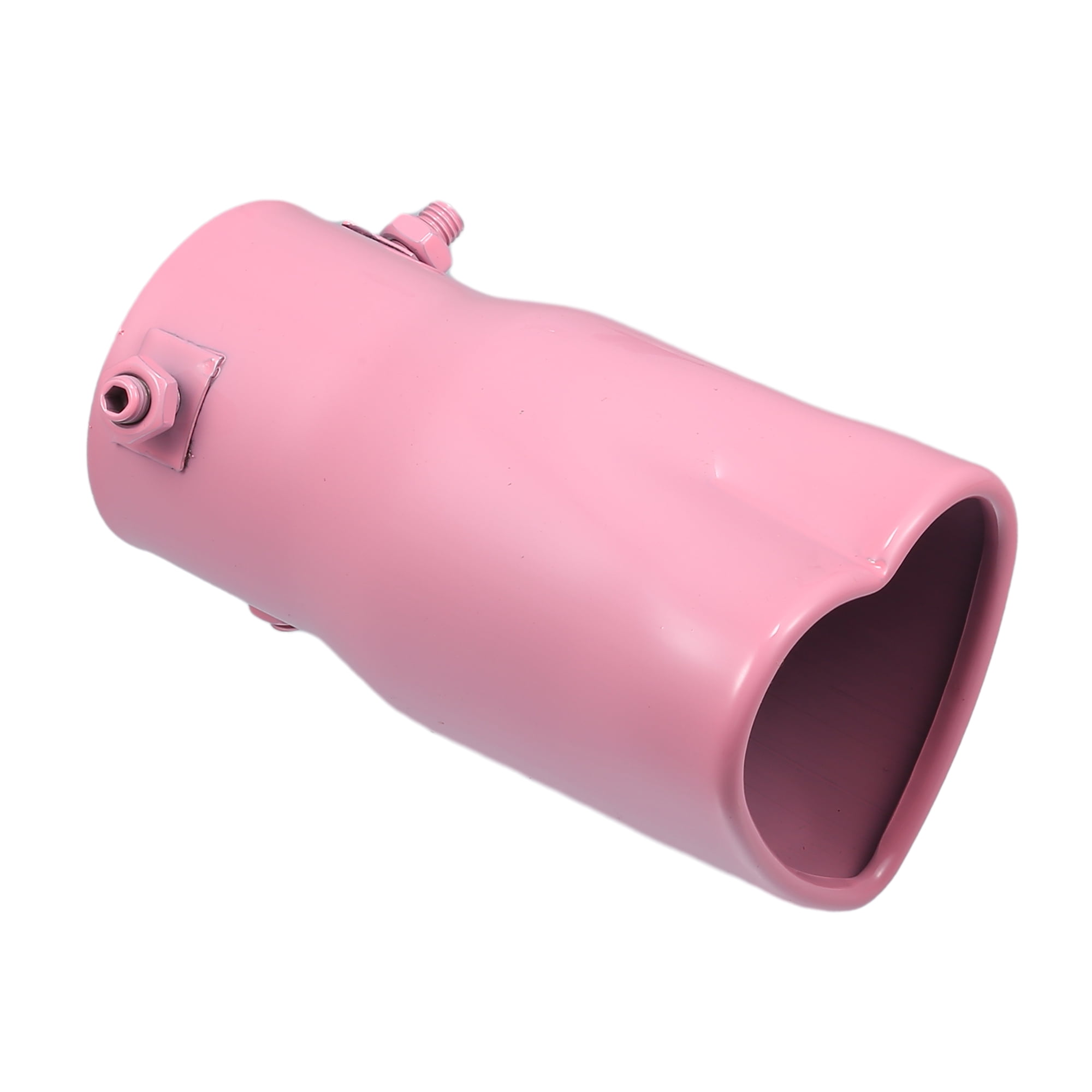 Unique Bargains Car Exhaust Tip Heart Shaped Tail Pipe 2.48" OD 2.64"x2 ...